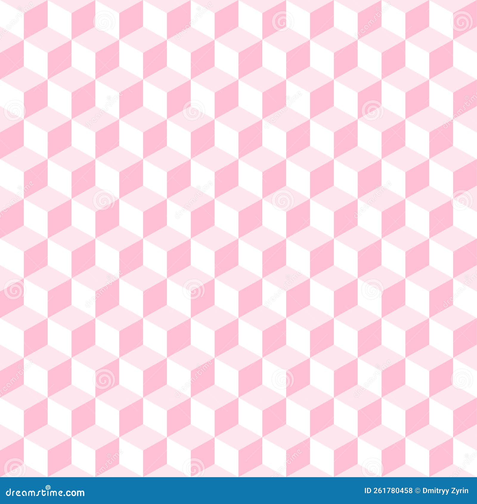 Abstract Seamless Pattern Pink Doodle Geometric Figures Background ...