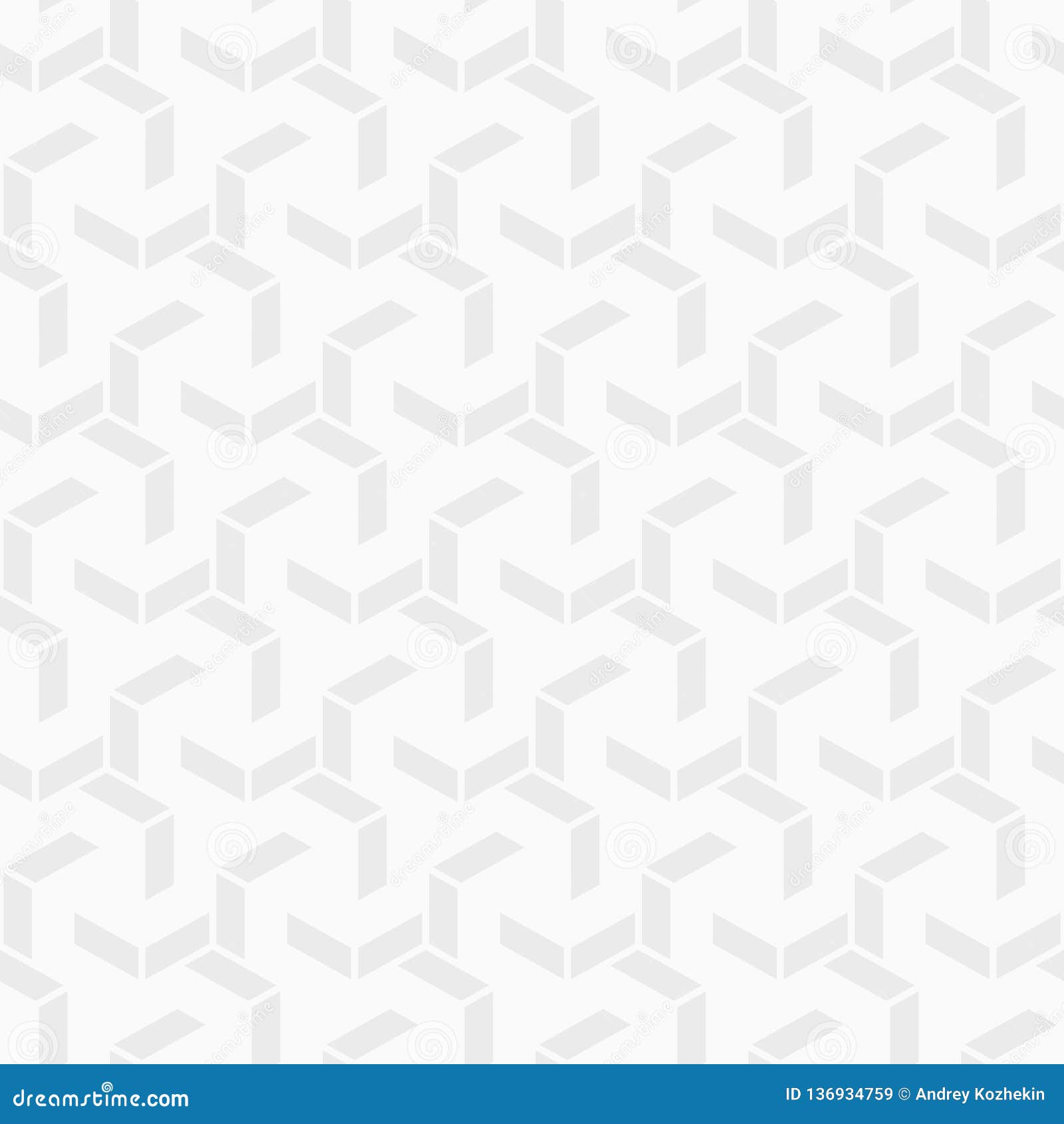 Abstract Seamless Pattern. Polygonal Grid of Bold Striped Elements ...