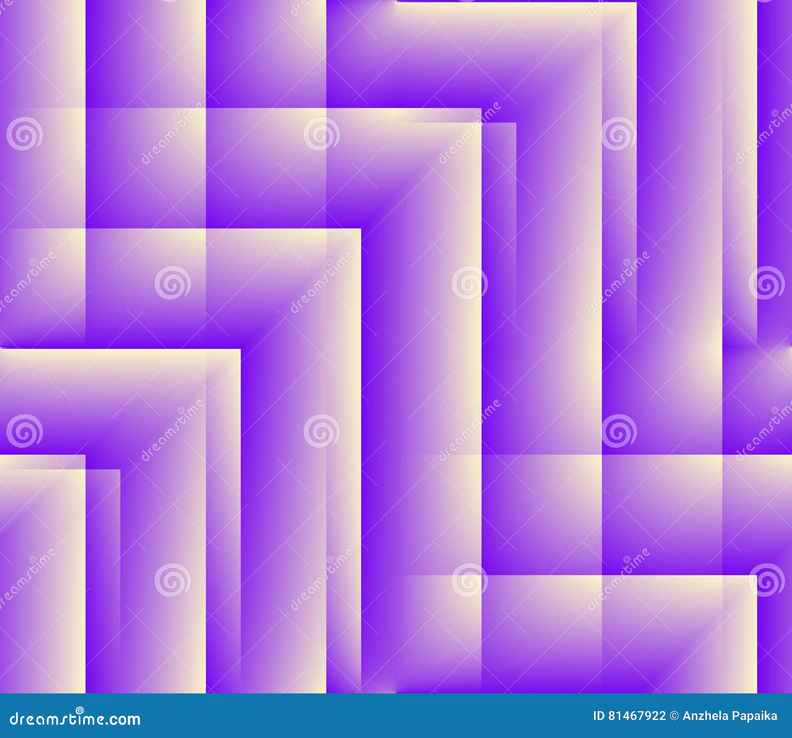 Abstract Seamless Pattern in Purple and White Colors Stock Illustration ...