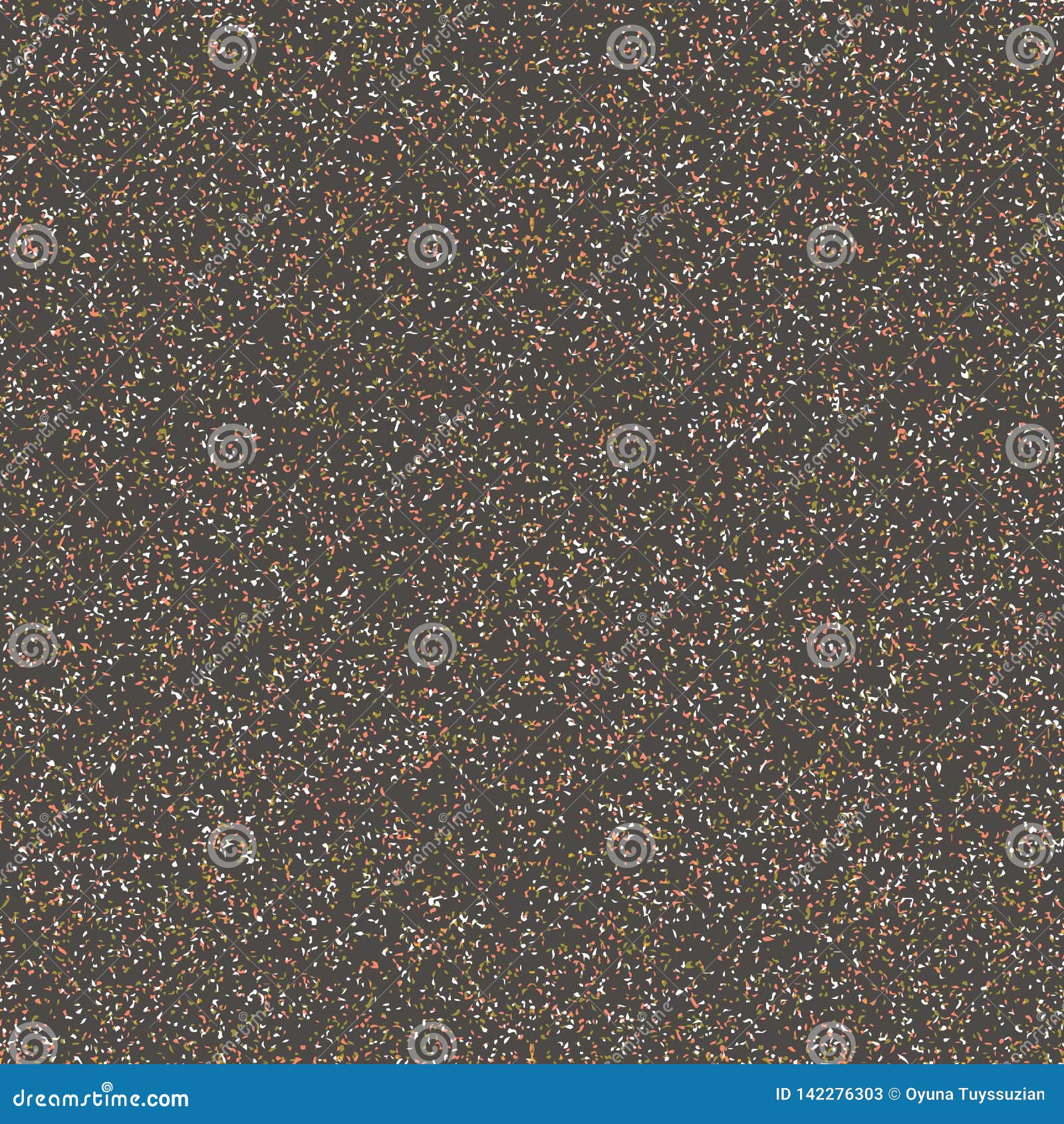 Abstract Seamless Pattern Illustration of Confetti and Particles ...