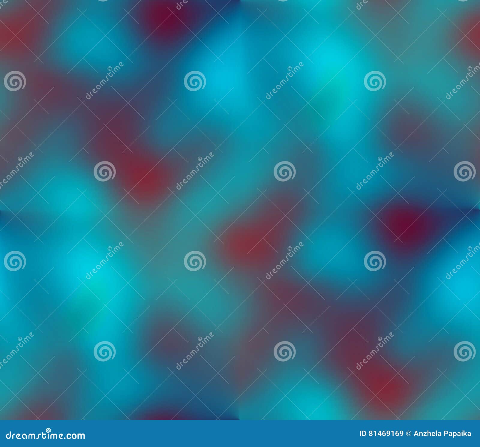 Abstract Seamless Pattern in Red and Blue Colors Stock Illustration ...