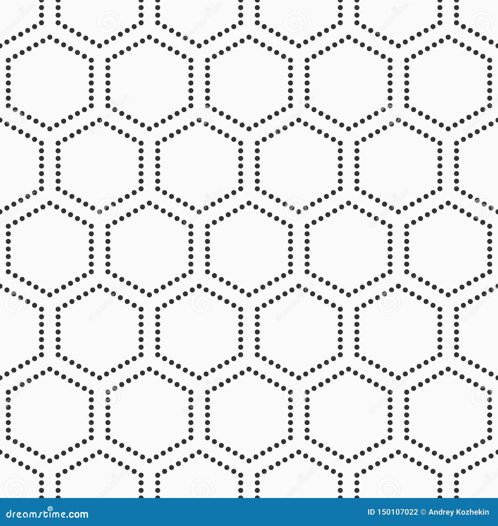 Abstract Seamless Pattern. Repeating Geometric Tiles with Dotted ...