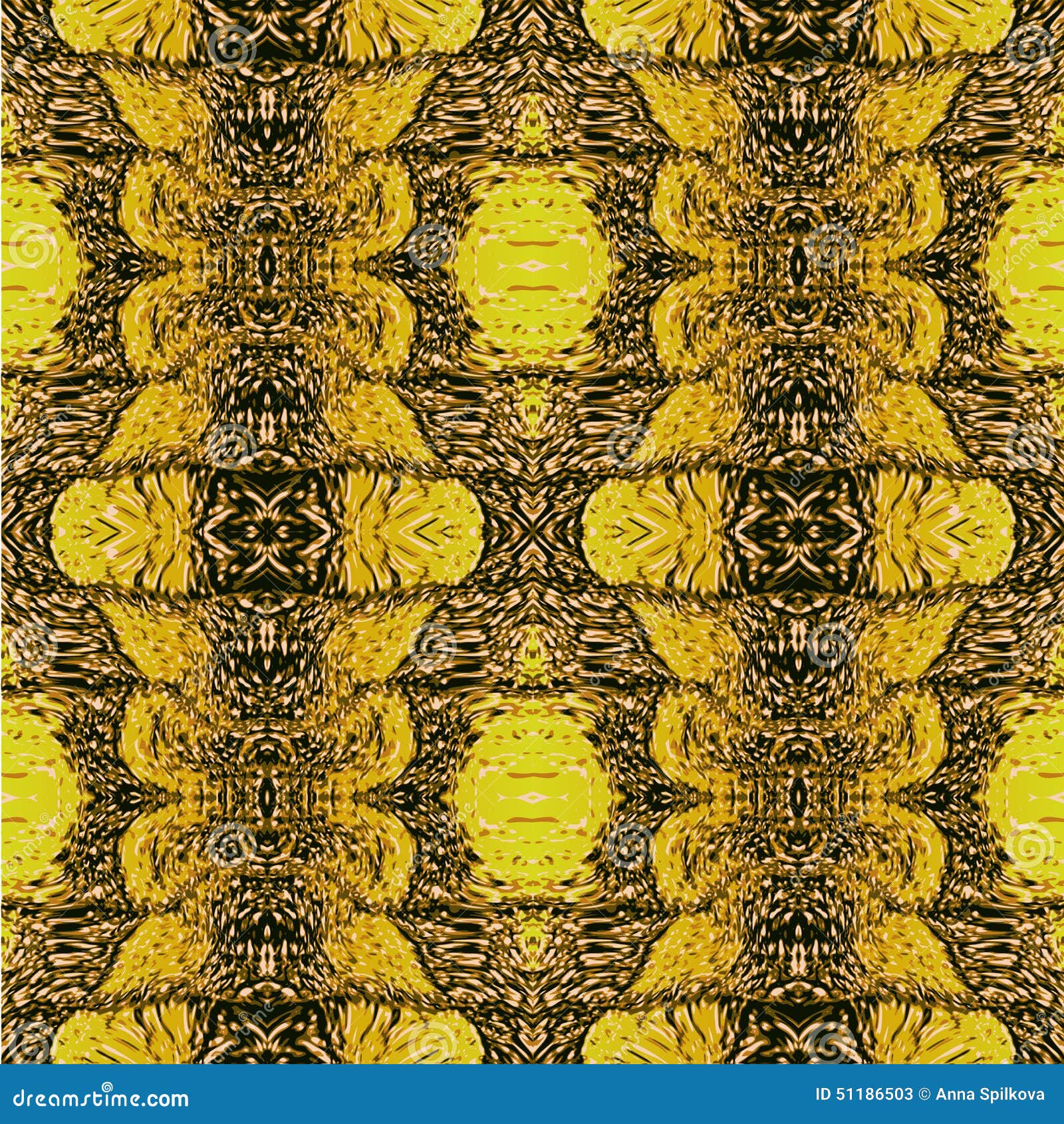 Abstract Seamless Pattern Resembling Stylized Reptile Skin Stock Vector ...