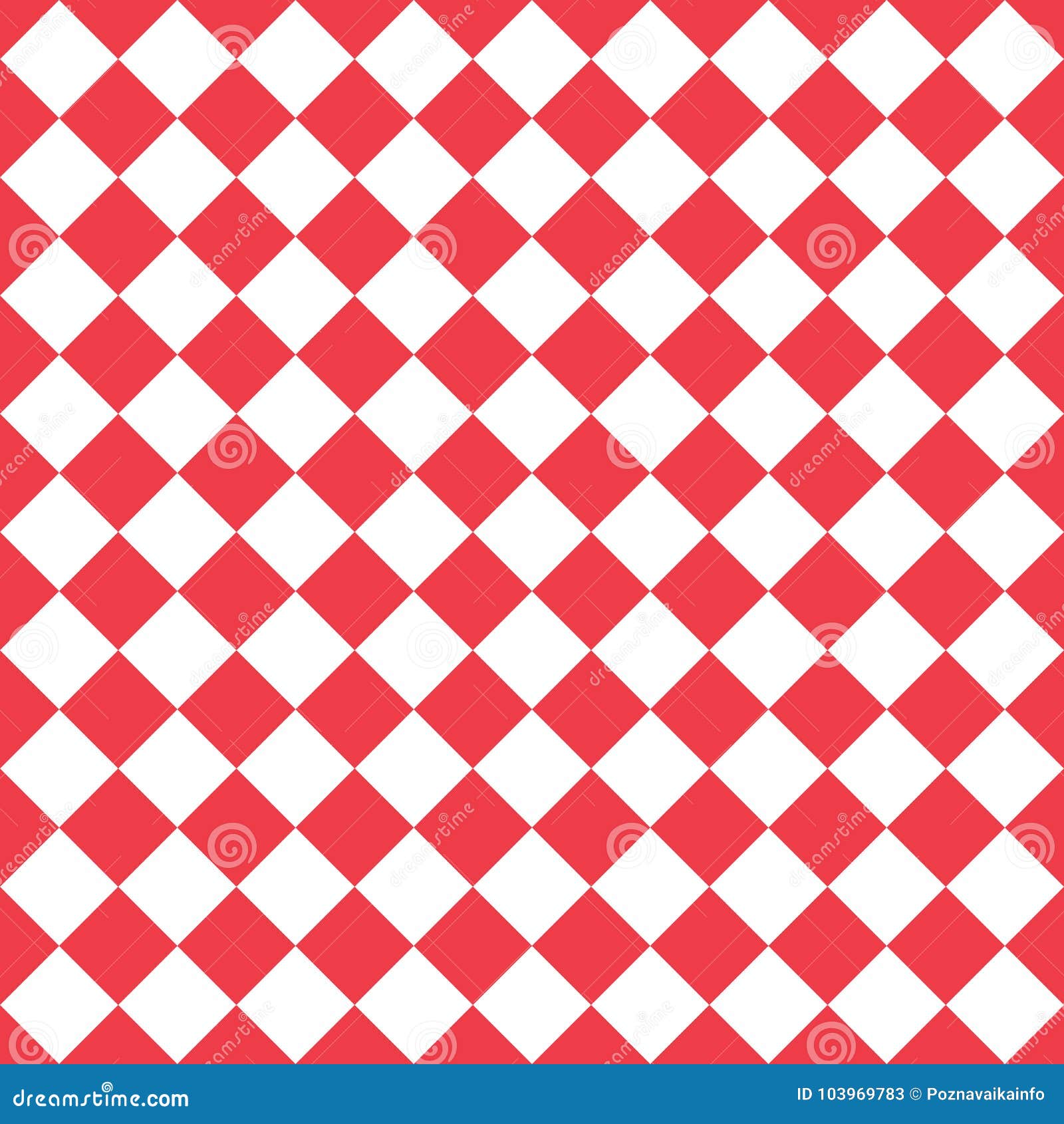 Abstract Seamless Pattern. Seamless Pattern with Rhombuses. the Red and ...