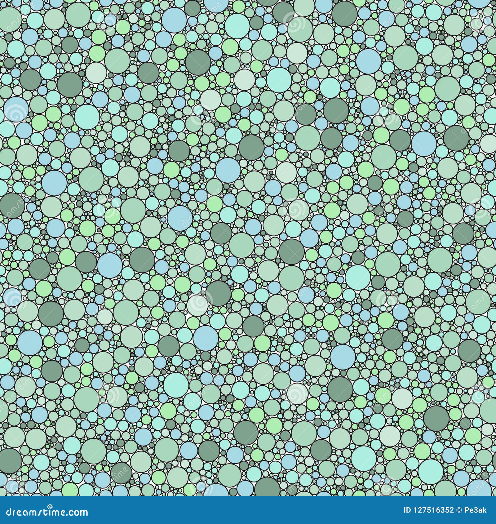 Abstract Seamless Pattern Small Circles Texture Background Stock Vector ...