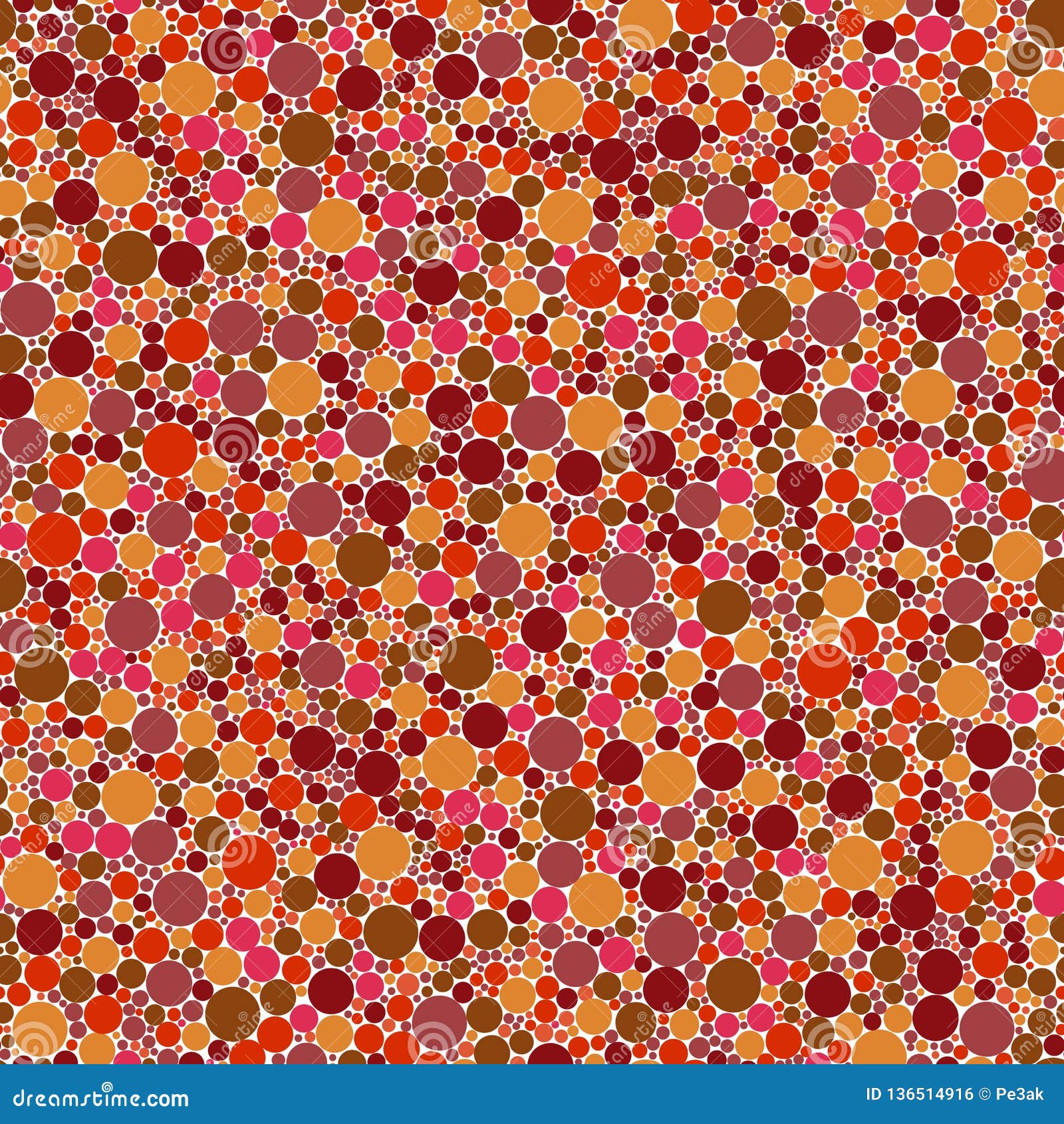 Abstract Seamless Pattern Small Circles Texture Background Stock Vector ...