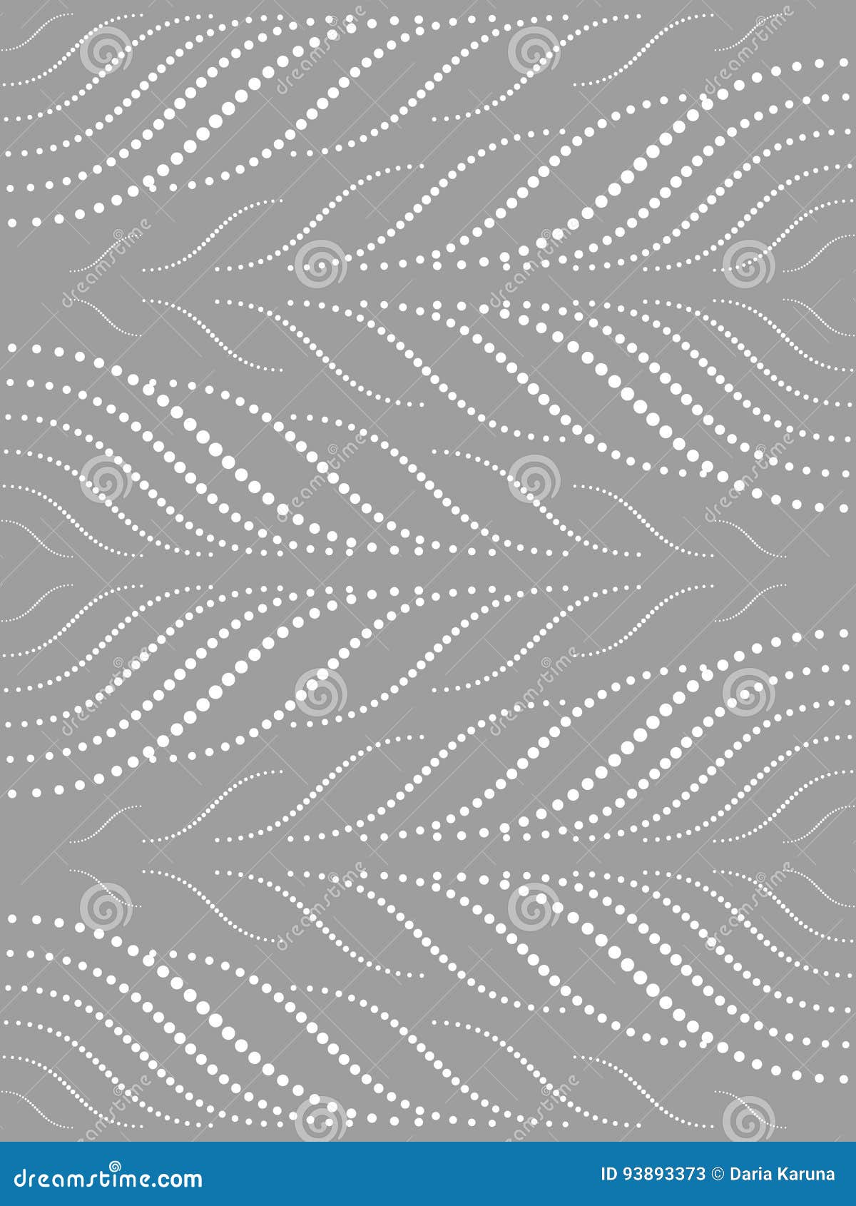 Abstract Seamless Pattern of Smooth Lines and Halftones. Elegant ...