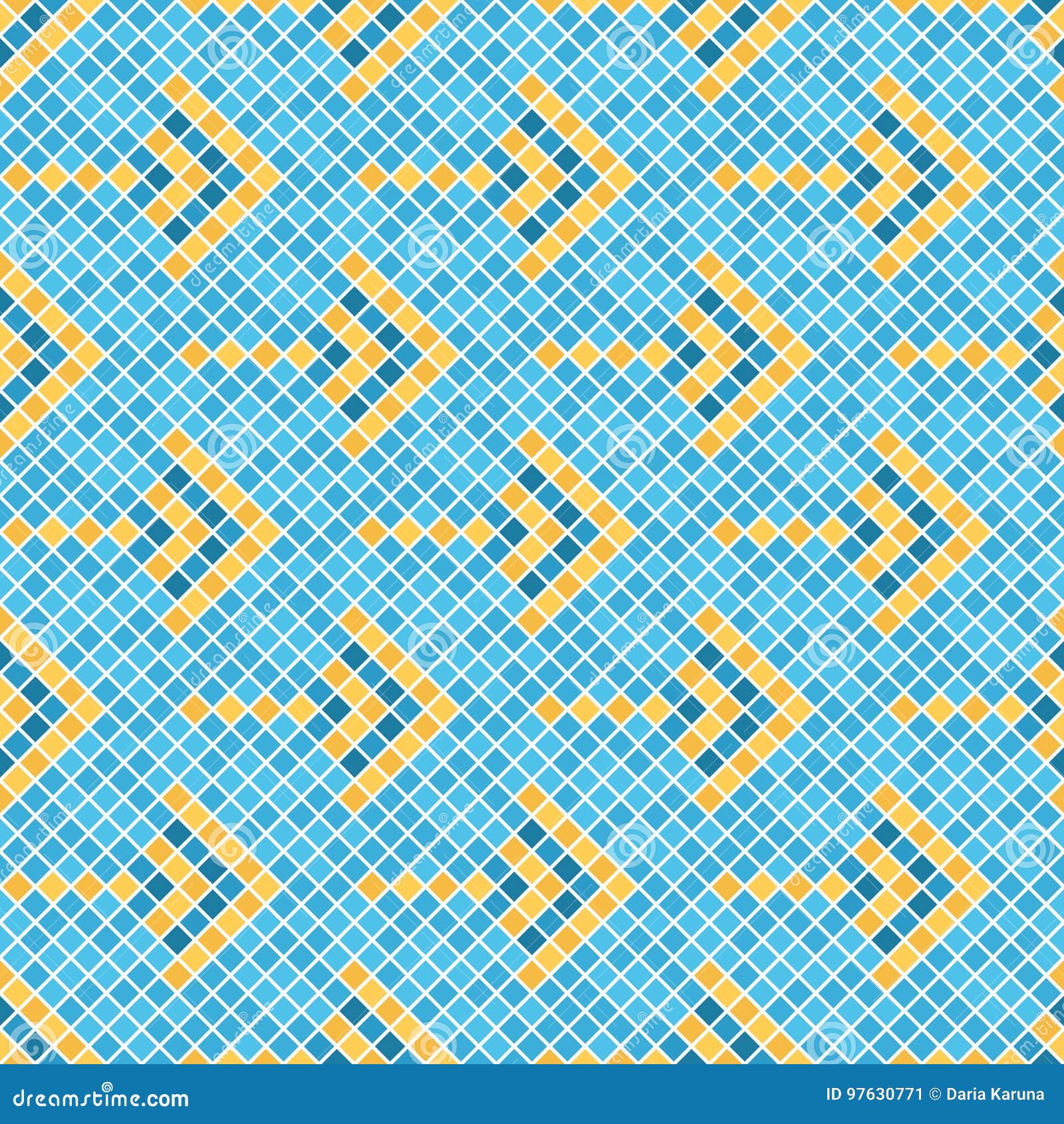 Abstract Seamless Pattern of Squares. Ceramic Tiles Stock Vector ...