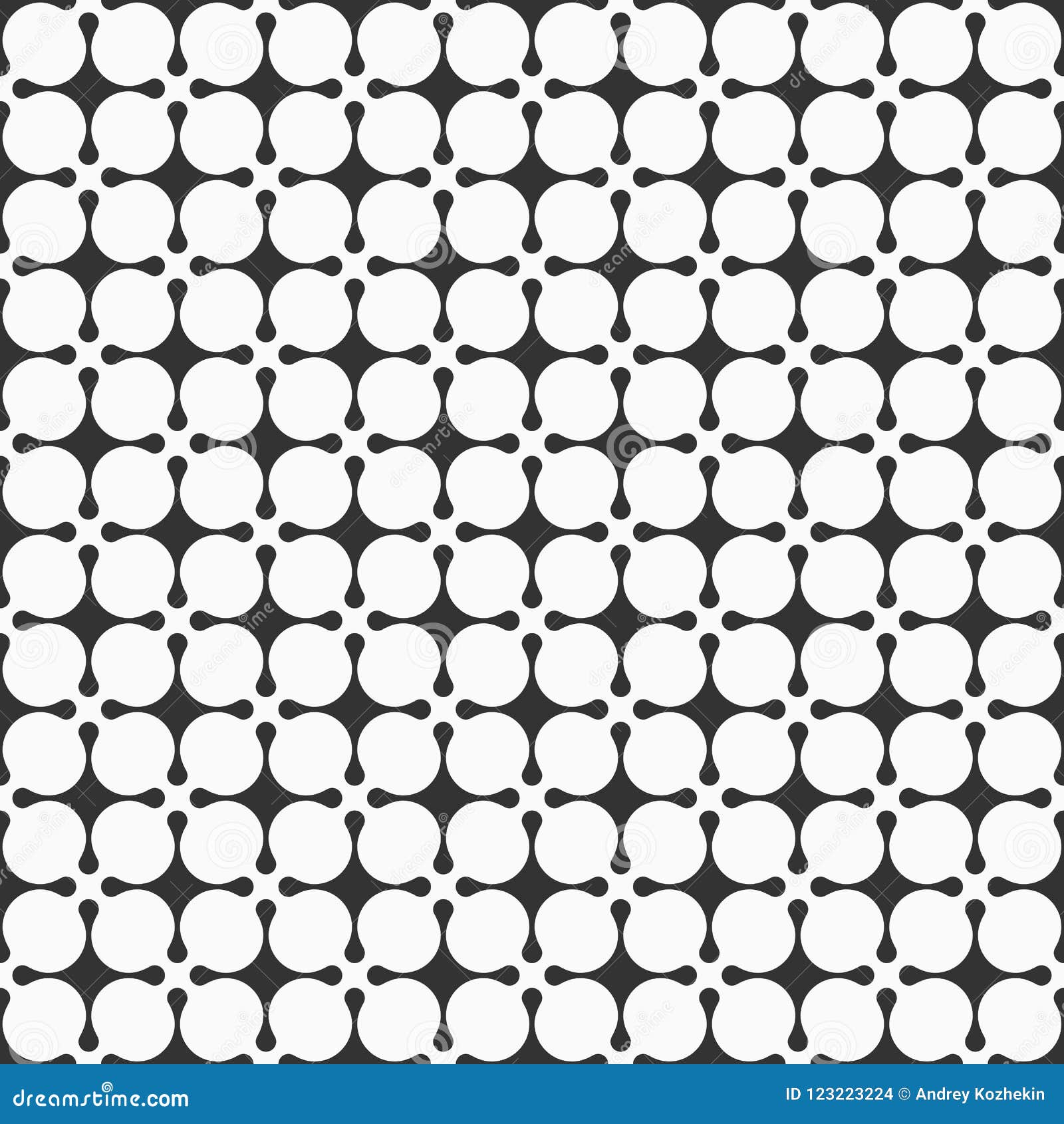 Abstract Seamless Pattern of Symmetric Geometric Shapes. Stock Vector ... Abstract Seamless Pattern of Symmetric Geometric Shapes. Stock Vector ...