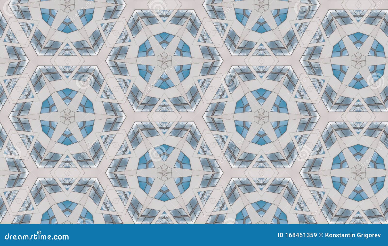 Background Blue and Gray Texture in Geometric Ornamental Style ...