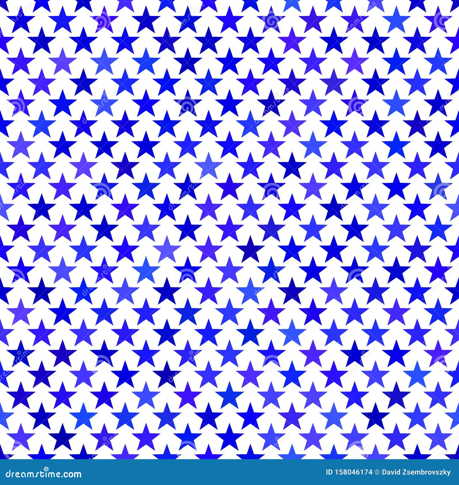 Abstract Seamless Pentagram Pattern Stock Vector - Illustration of ...