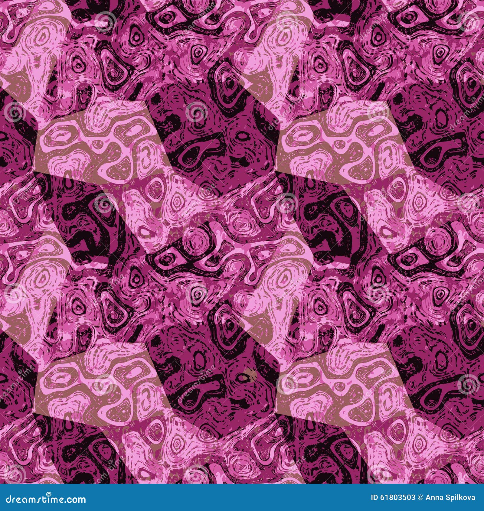 Abstract Seamless Pink and Purple Mottled Pattern with Veined Marble ...