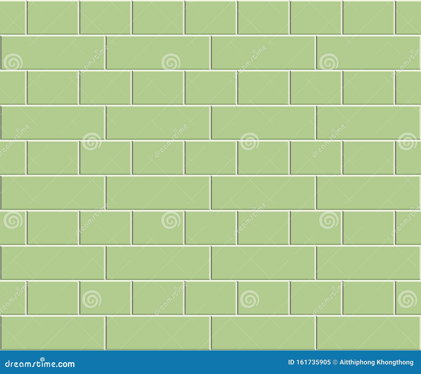 Abstract Seamless Rectangle Pattern. Light Green Ceramic Floor Tiles ...