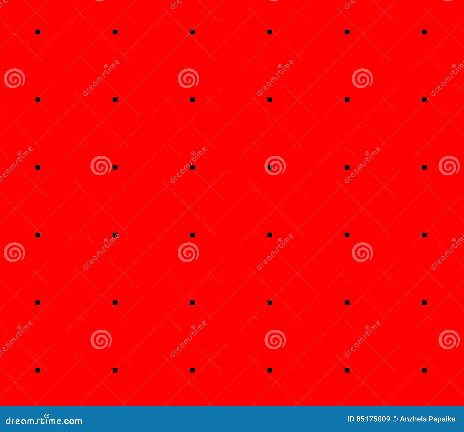 Abstract Seamless Red Background with Black Squares Stock Illustration ...