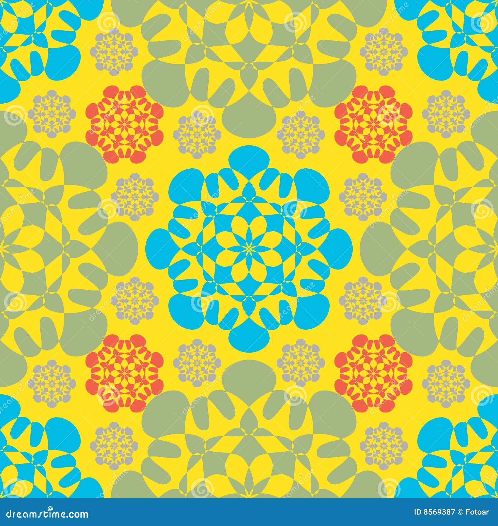 Abstract Seamless Repeat Pattern Stock Vector - Illustration of paper ...