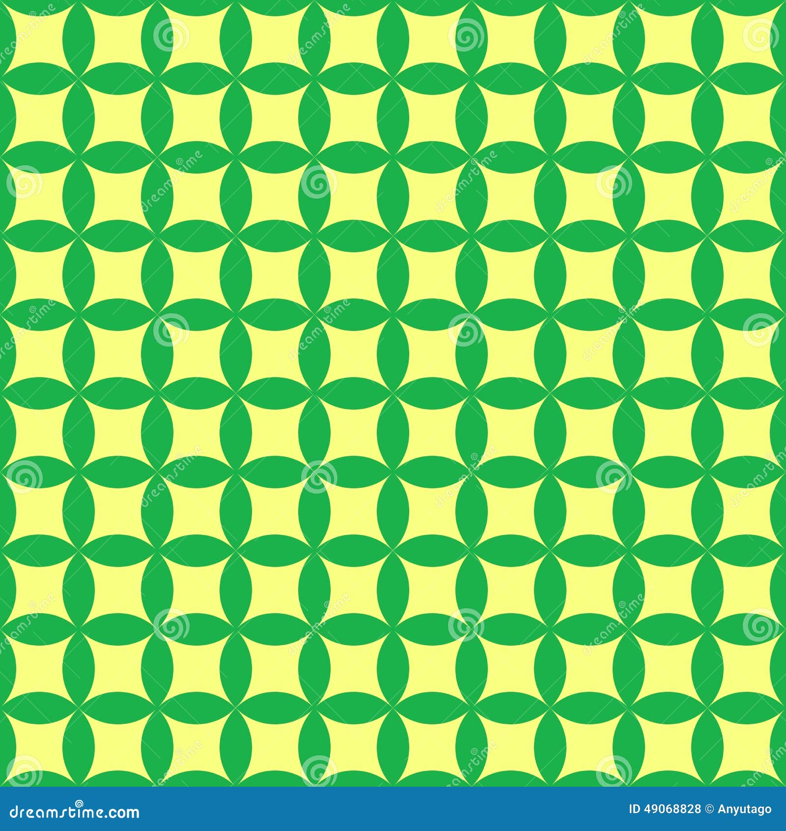 Abstract Seamless Retro Tablecloth with Leaves. Stock Vector ...