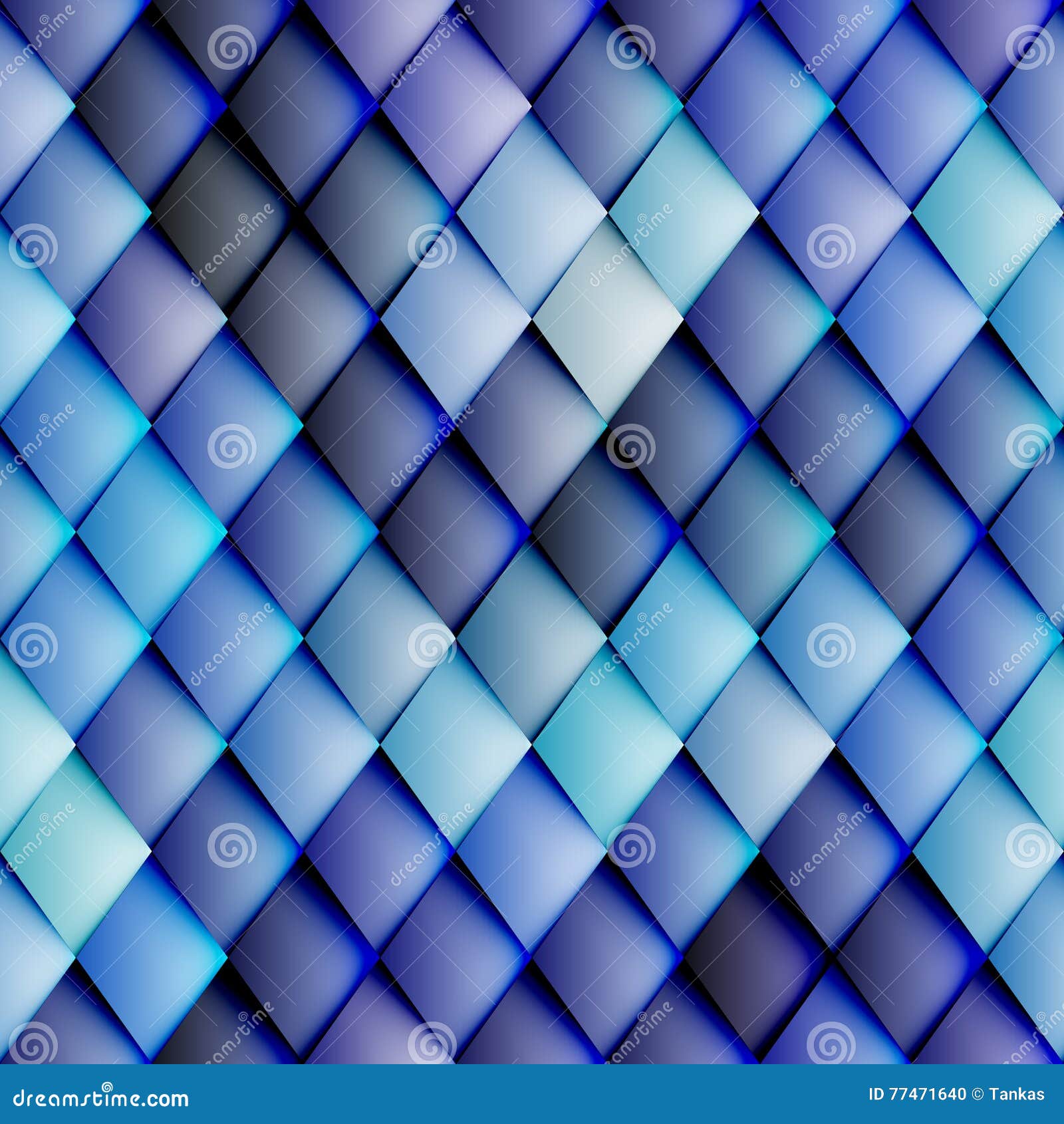 Abstract Seamless Rhombus Pattern. Stock Vector - Illustration of ...