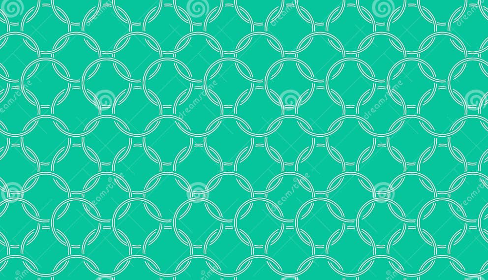 Abstract Seamless Rings Pattern Stock Vector - Illustration of ...