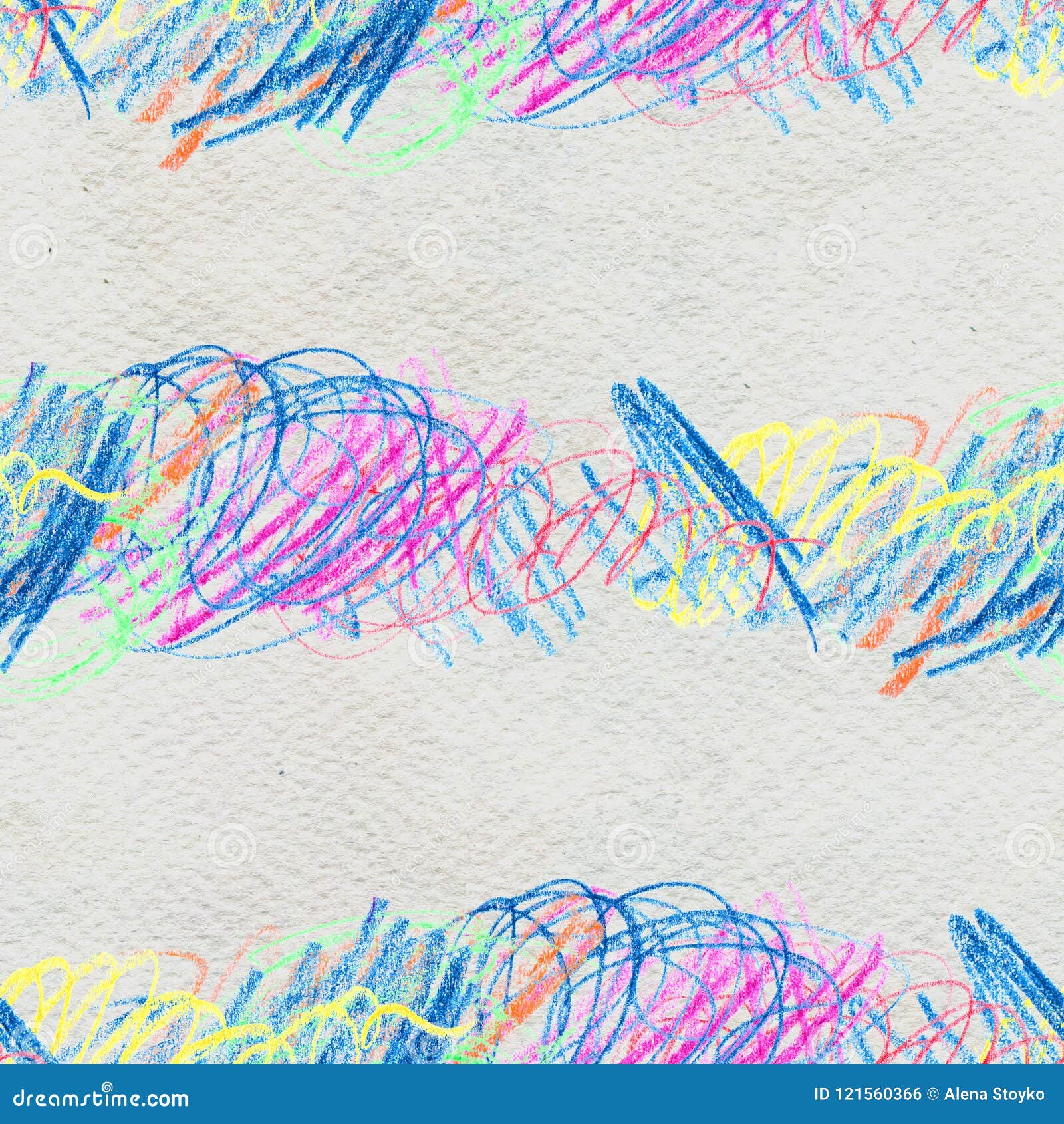 Scribble Hand Drawn Pattern Stock Illustration - Illustration of sketch ...