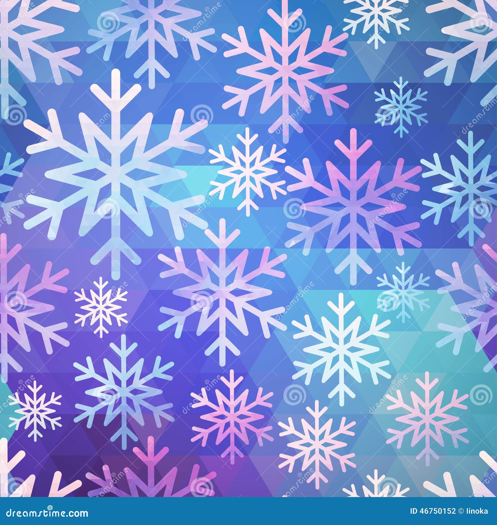 Abstract Seamless Snow Pattern Stock Vector - Illustration of easy ...