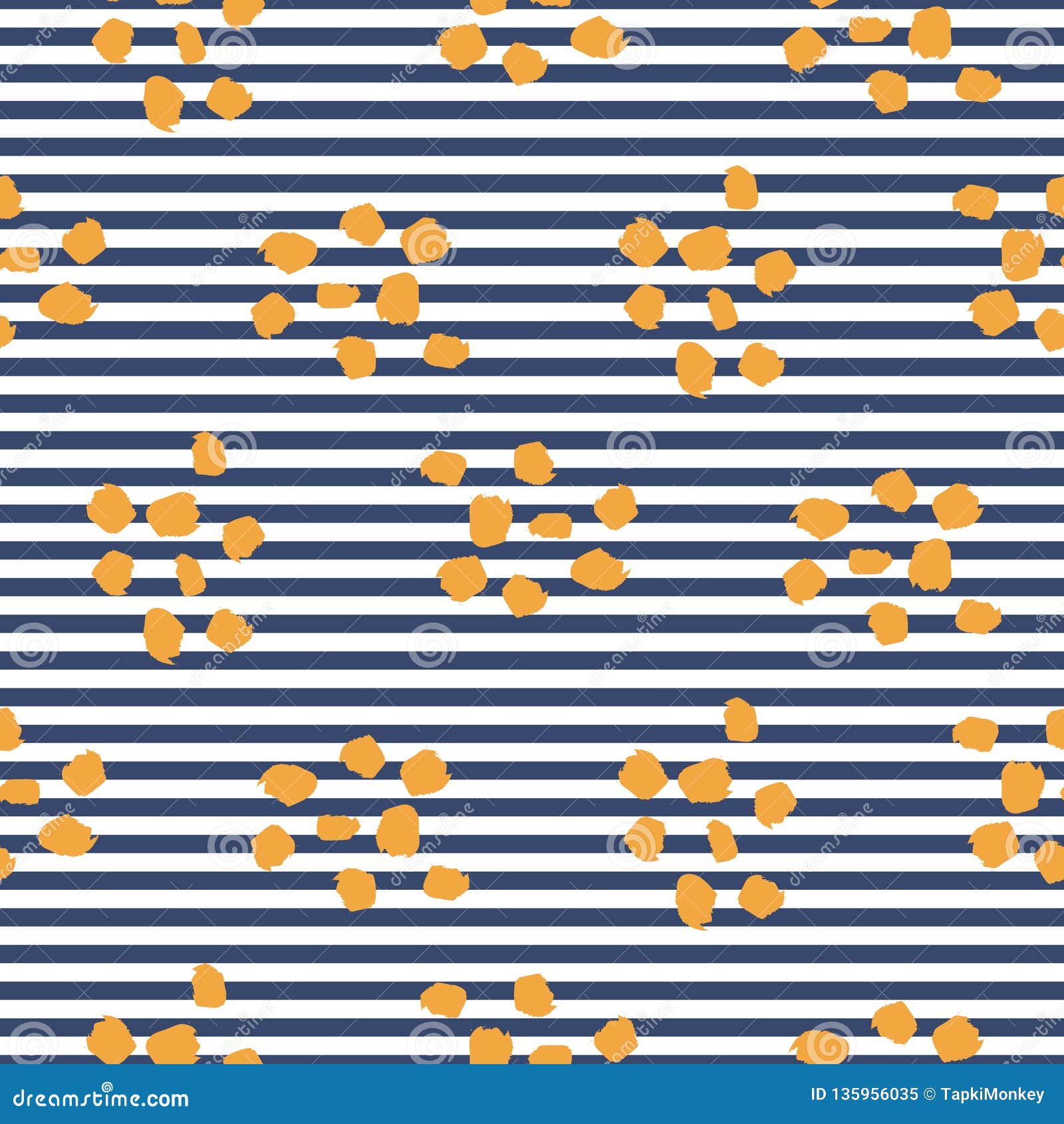 Abstract Seamless Spotted Stripe Vector Pattern. Stock Vector ...