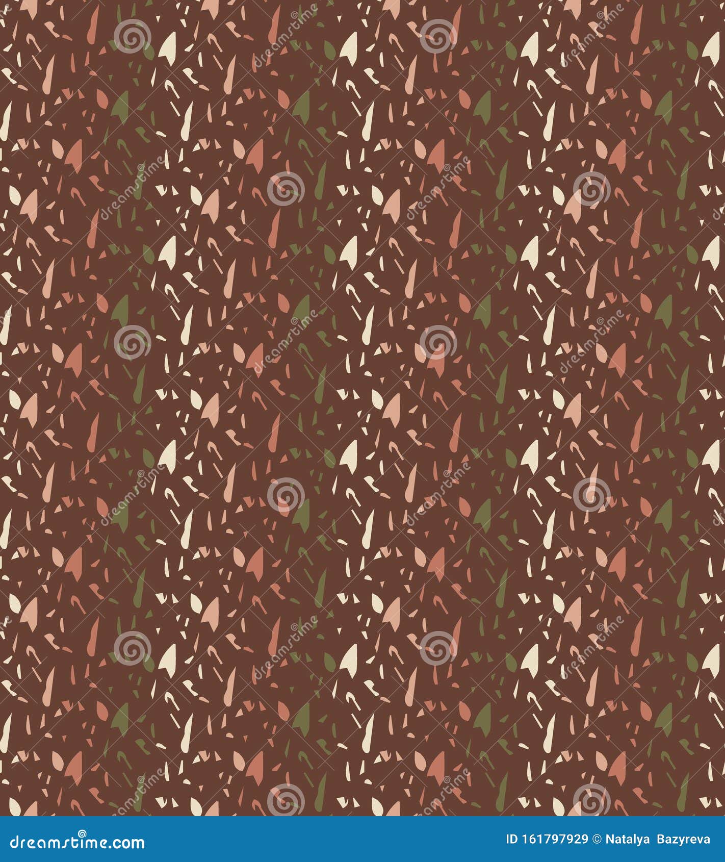 Abstract Seamless Spotted Texture, Vector Stock Vector - Illustration ...