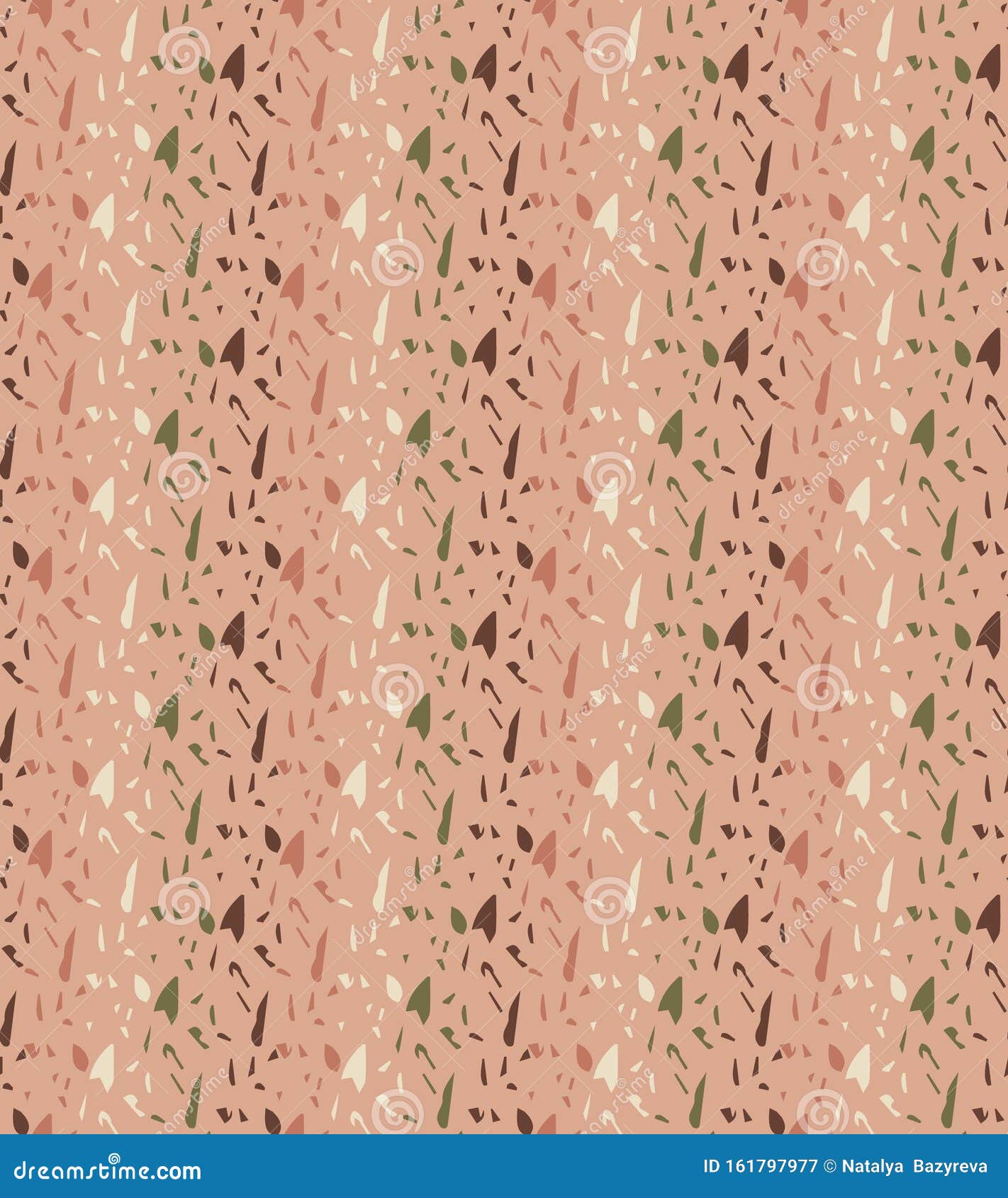 Abstract Seamless Spotted Texture, Vector Stock Vector - Illustration ...