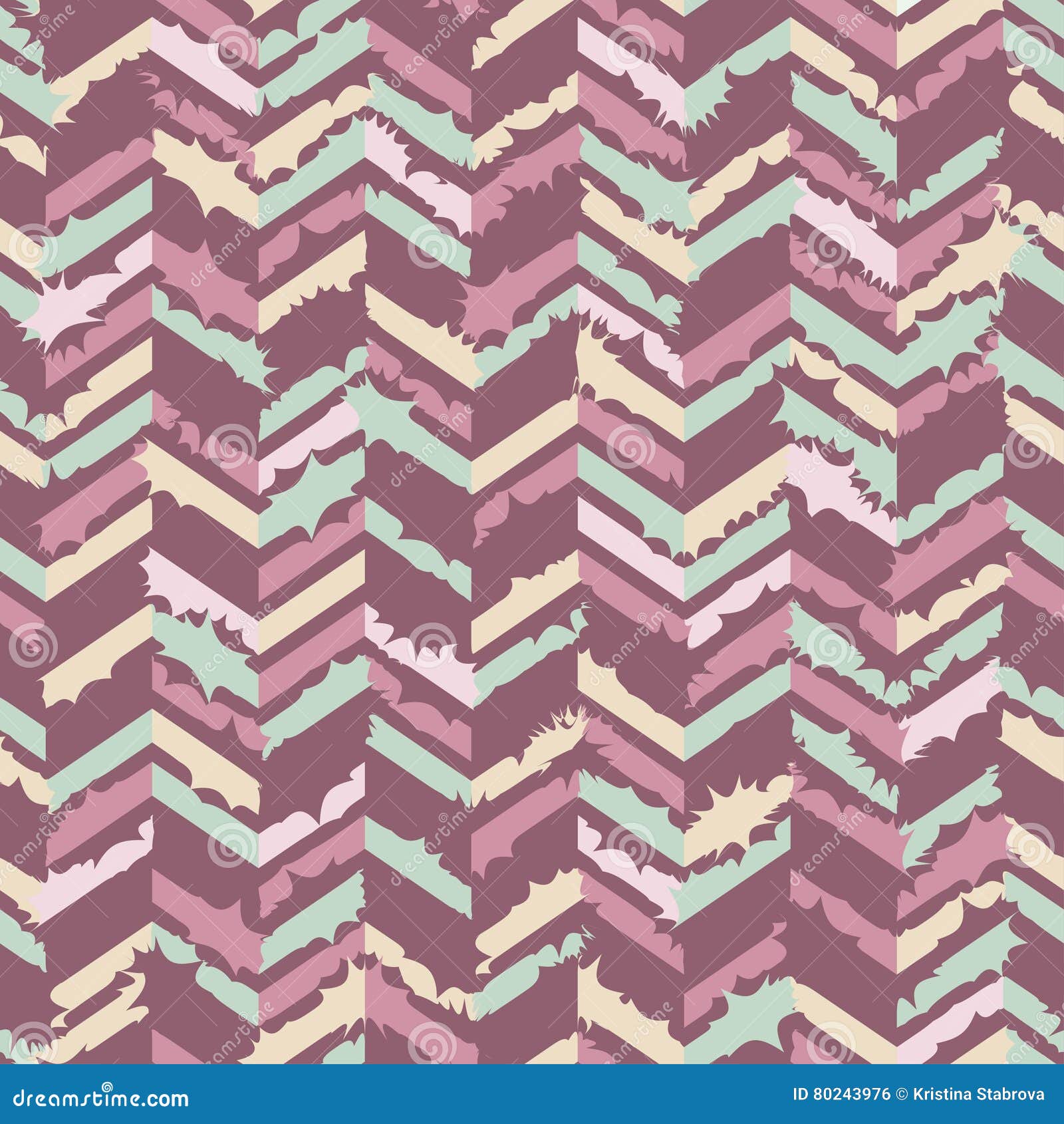 Abstract Seamless Striped Pattern. Vector Illustration Stock Vector ...