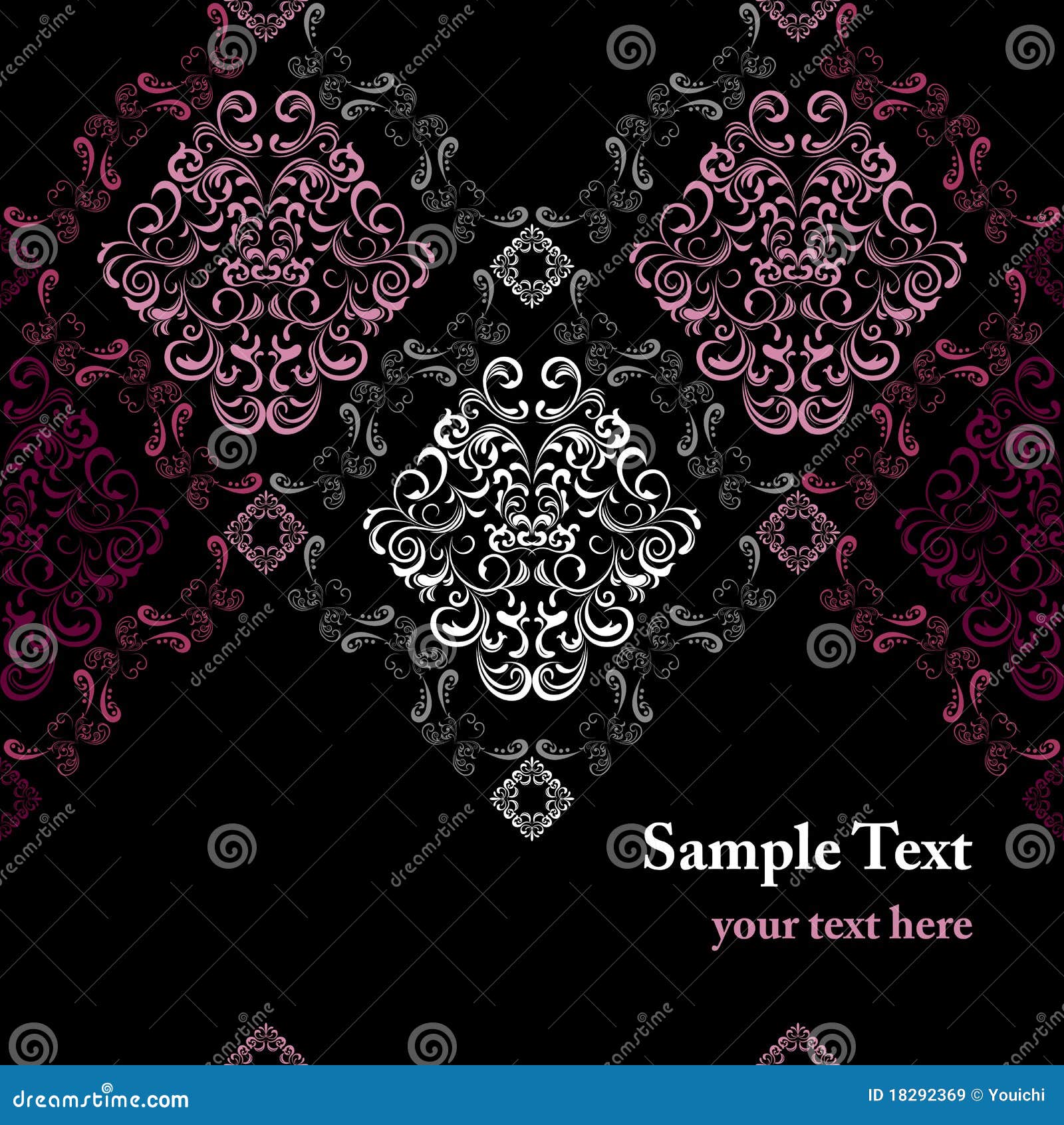 Abstract Seamless Stylish Pattern Stock Vector - Illustration of space ...