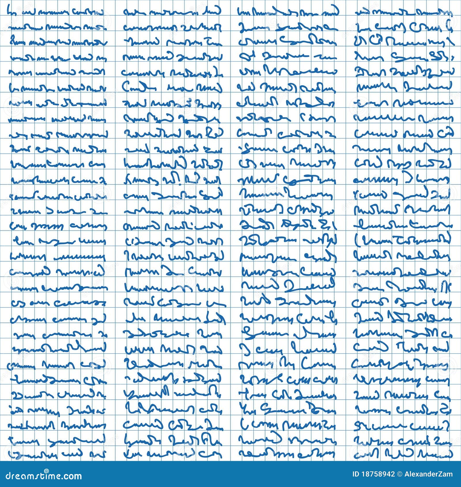 Abstract seamless text stock vector. Illustration of letter - 18758942