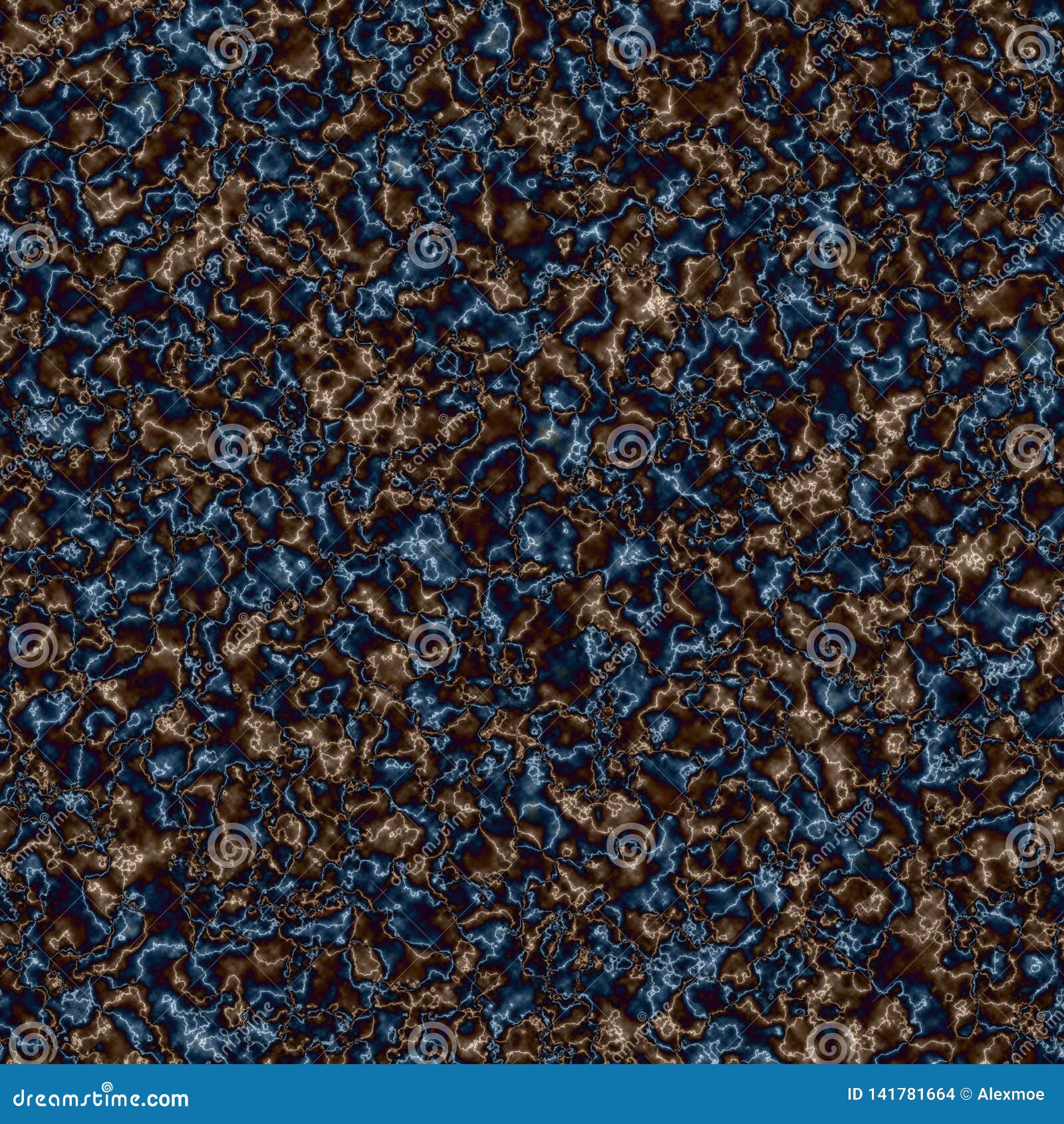 Abstract Seamless Texture with Cloudy Lightning Veins Separating Two ...