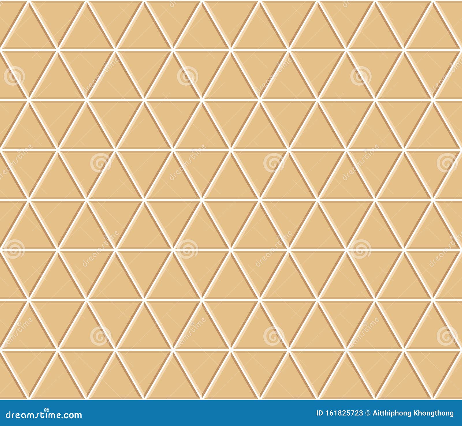 Abstract Seamless Triangle Pattern. Light Orange Ceramic Floor Tiles ...
