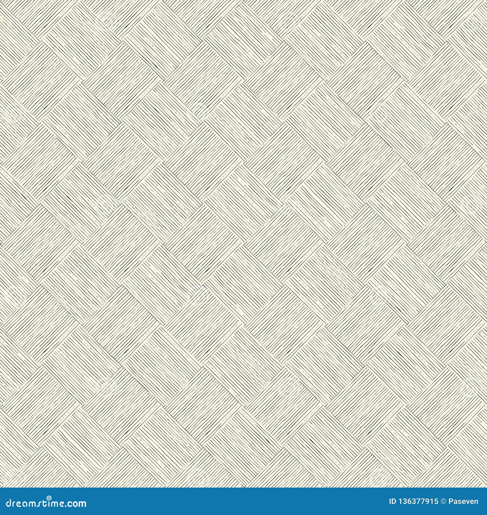 Simple Seamless Pattern with Hand Drawn Stripes Stock Vector ...