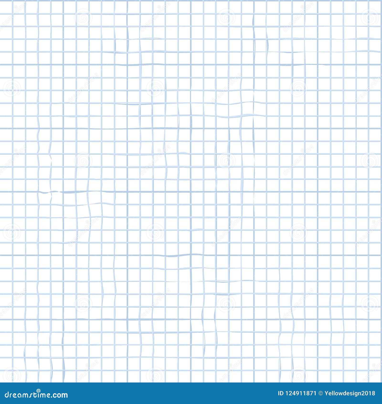 Abstract Seamless Vector Background. School Collection. Curved Line ...