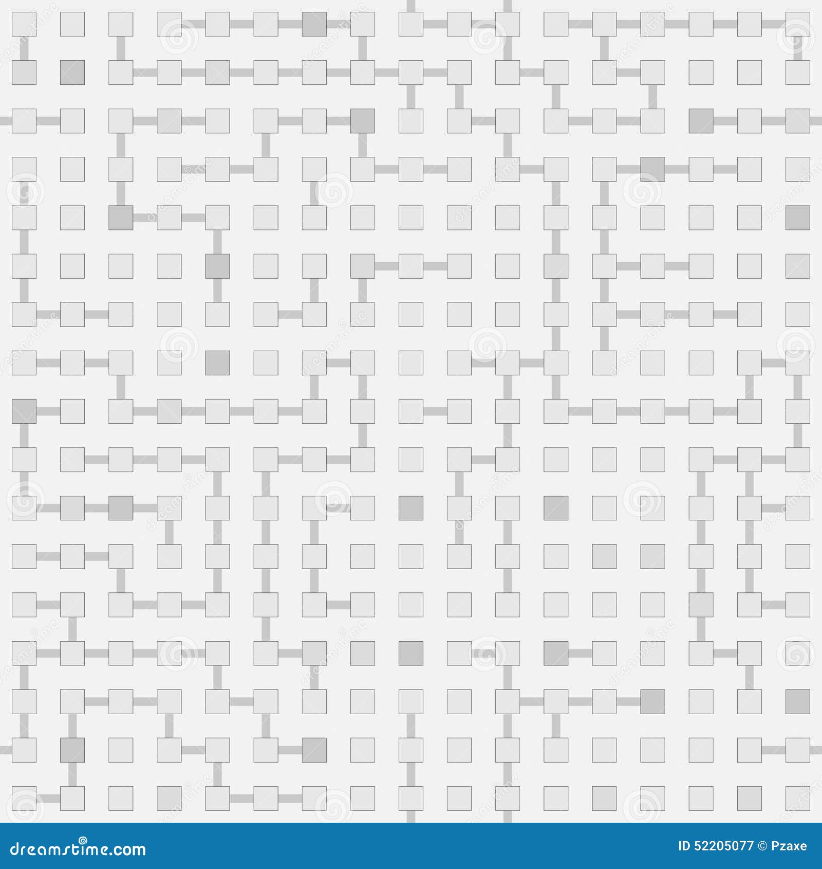 Abstract Seamless Vector Circuit Labyrinth Monochrome Pattern - Stock ...