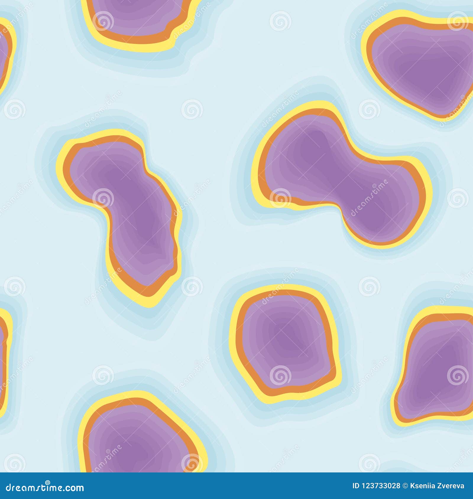 Abstract Seamless Vector Colored Rainbow Holes Pattern Stock Vector ...