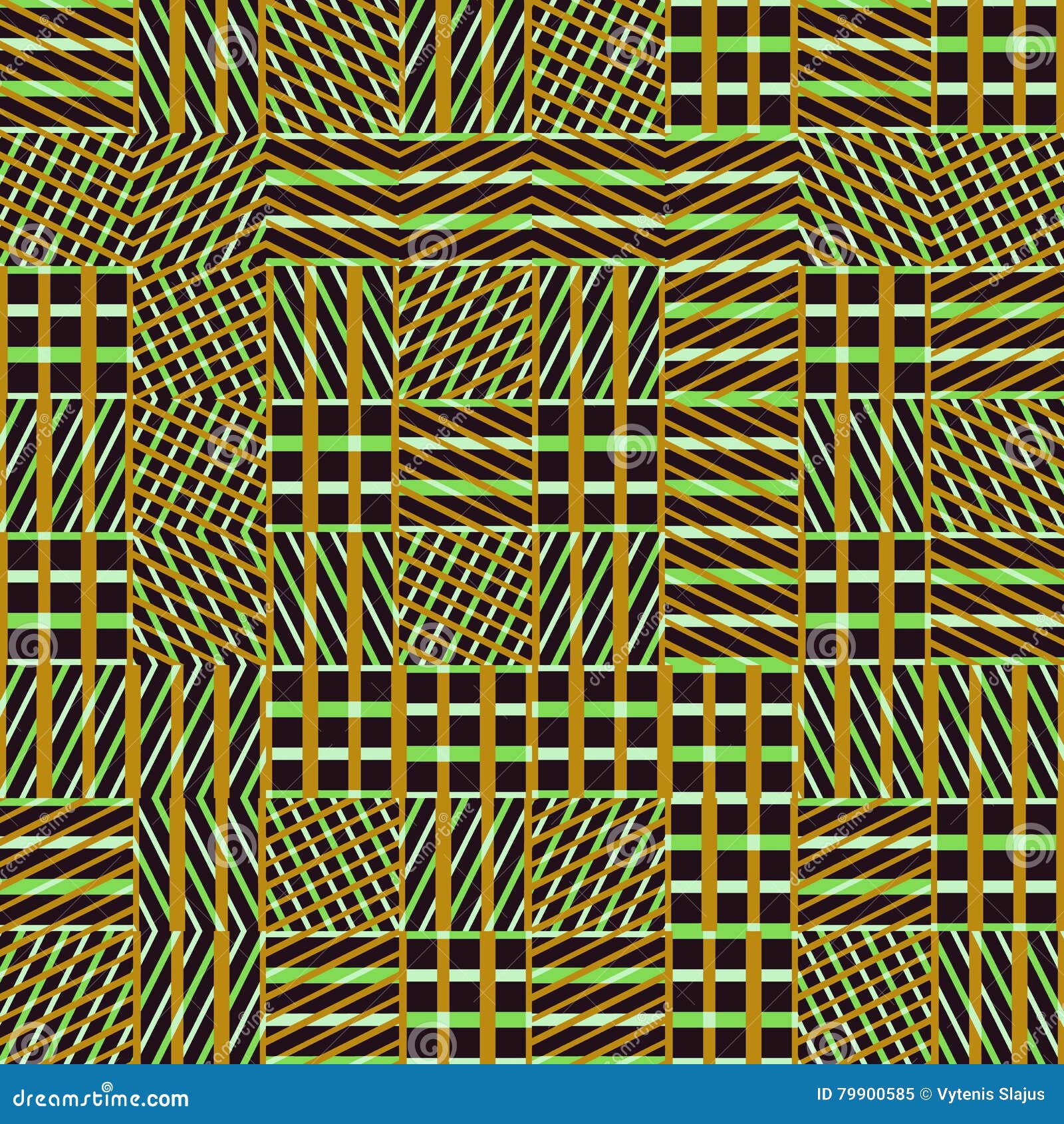 Abstract Seamless Vector Pattern Of Intersecting Diagonal Ornaments