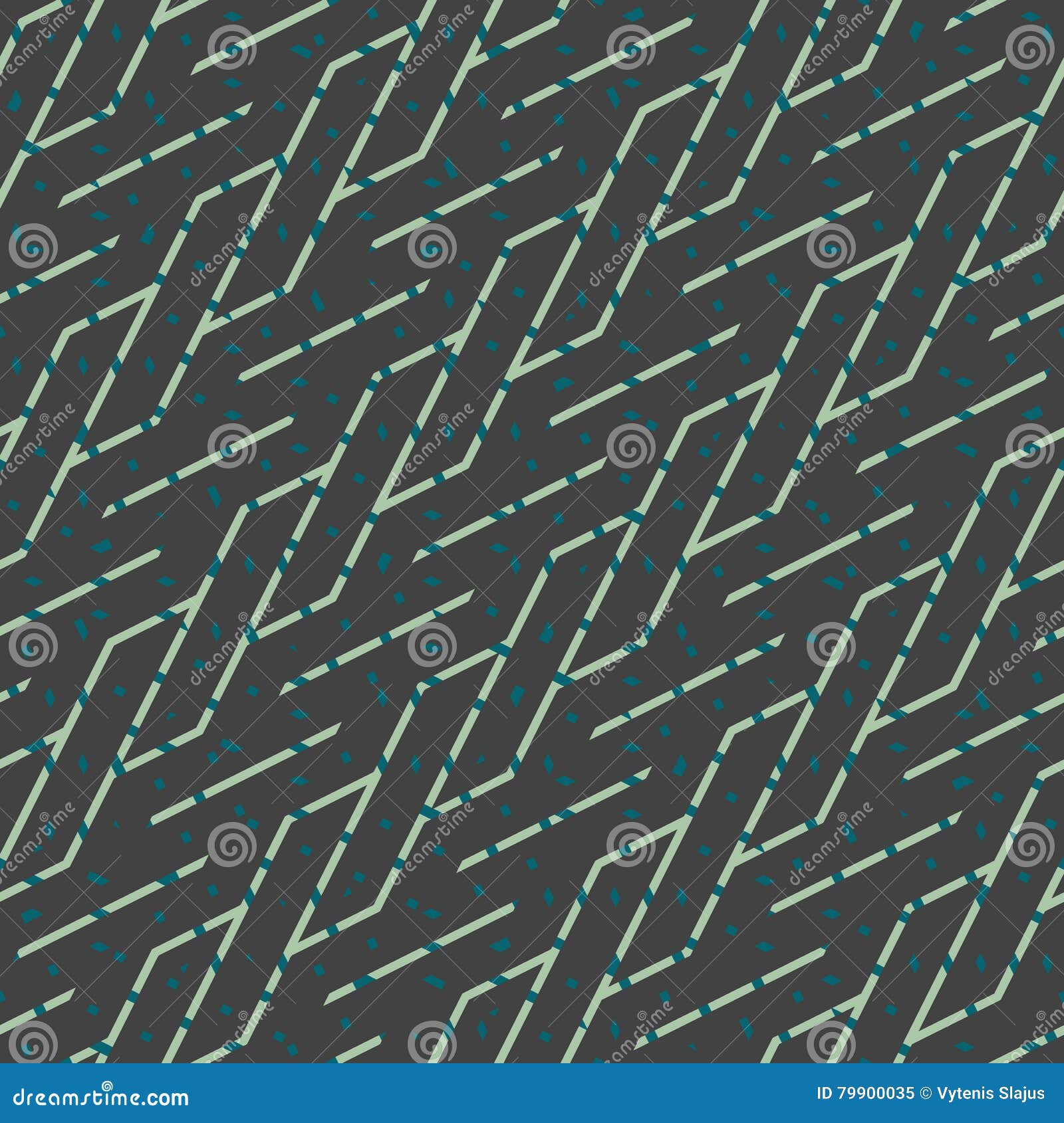 Abstract Seamless Vector Pattern of Intersecting Diagonal Ornaments Stock Vector - Illustration ...