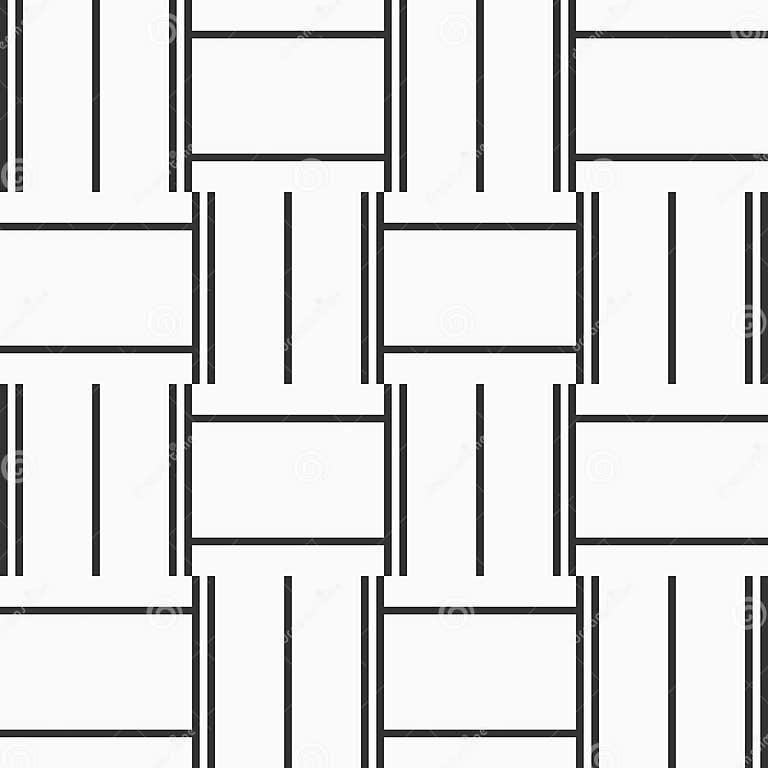 Abstract Seamless Vector Pattern. Regularly Repeating Horizontal and ...