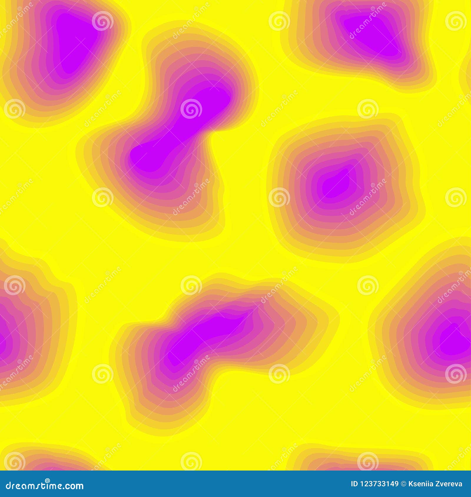 Abstract Seamless Vector Psychedelic Colored Holes Pattern Stock Vector ...