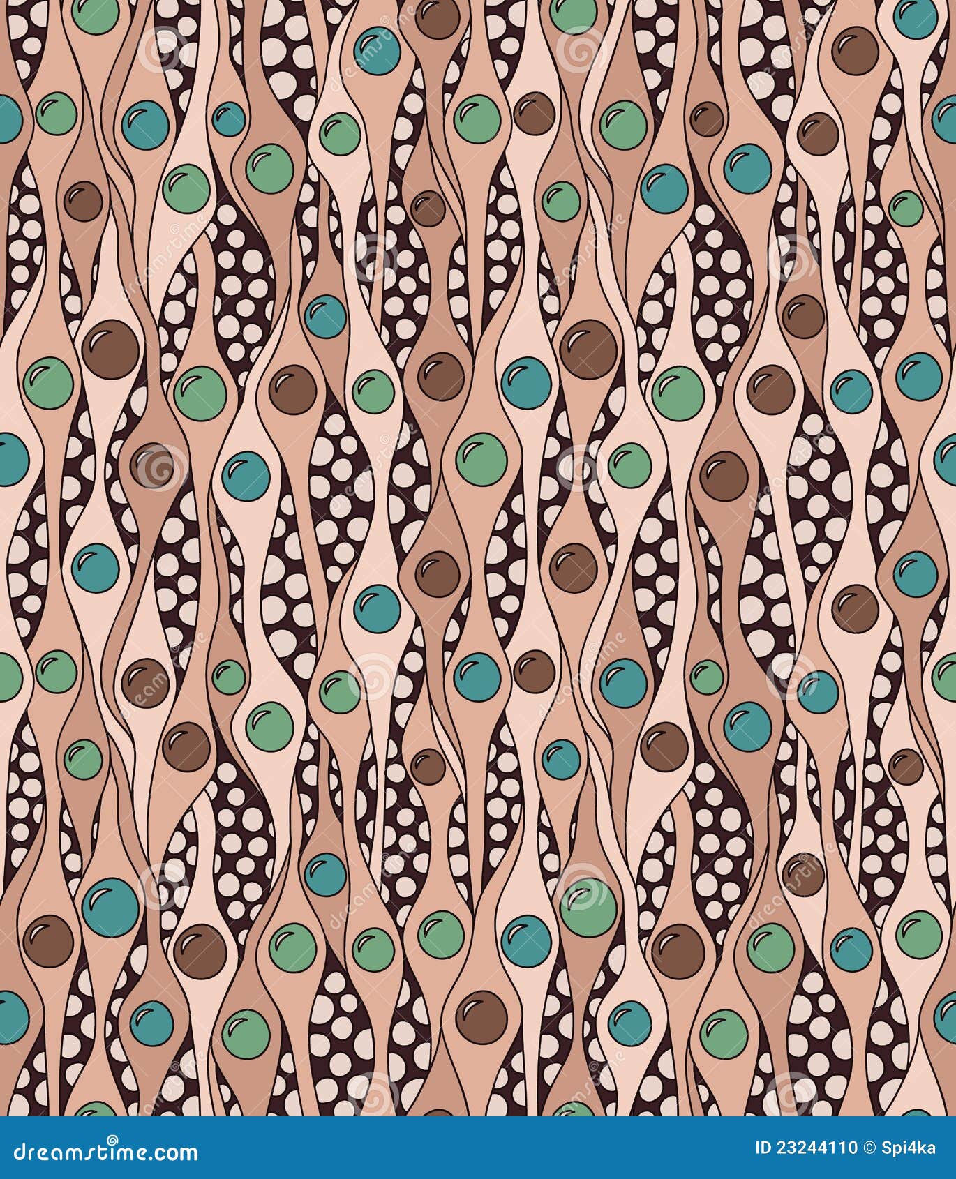 Abstract Seamless Wallpaper Stock Vector - Illustration of ethnic ...