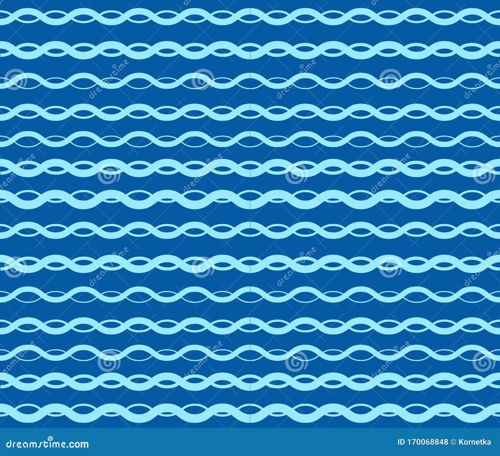 Abstract Seamless Wave Pattern. Wave Seamless Pattern Stock Vector ...