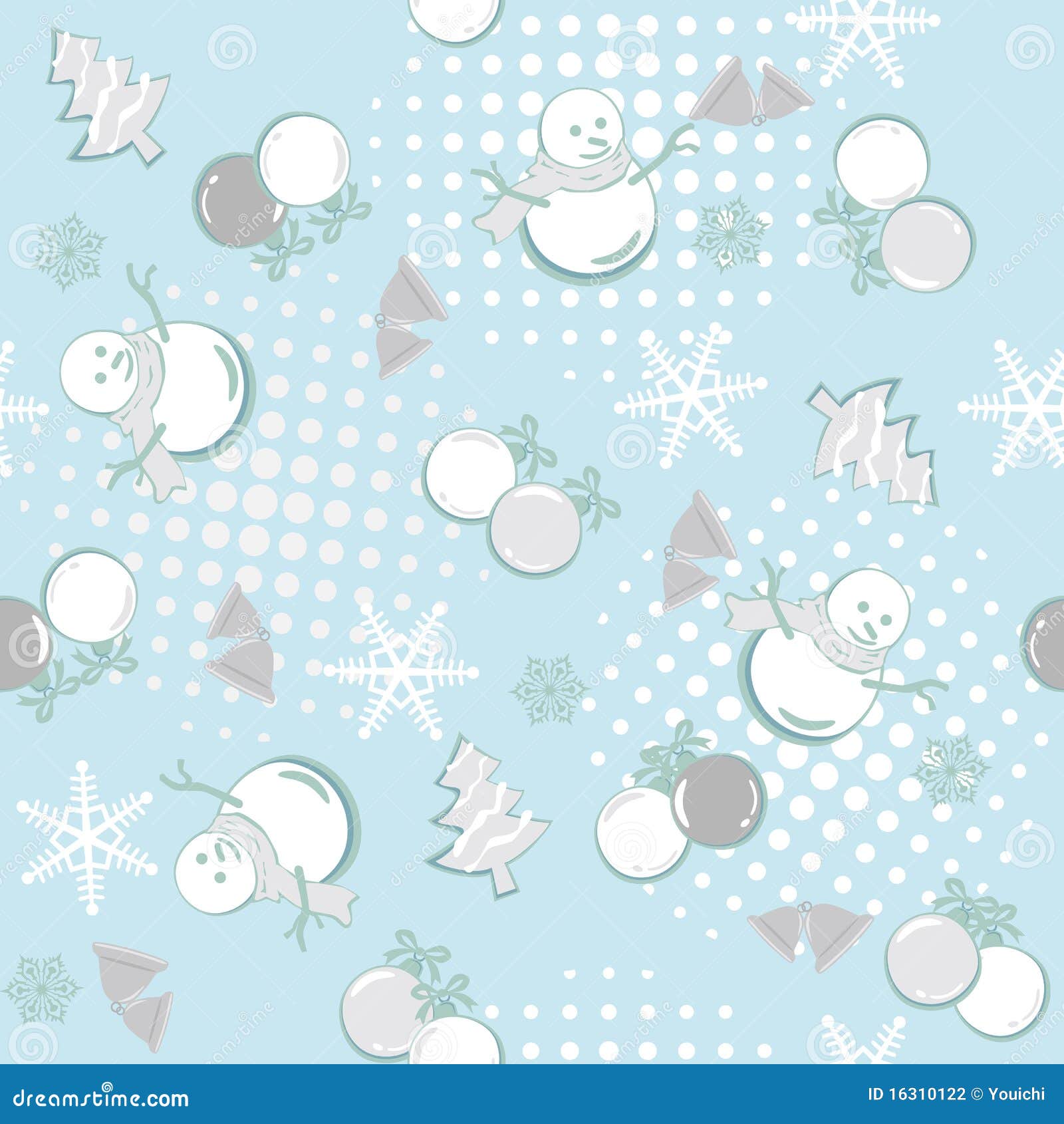 Abstract Seamless Winter Pattern Stock Vector - Illustration of ...