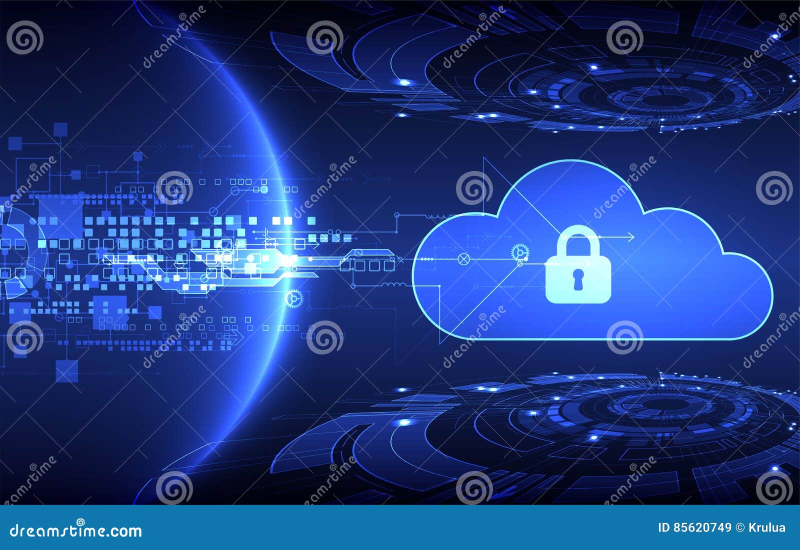 Abstract Security Cloud Technology Background. Stock Vector ... Abstract Security Cloud Technology Background. Stock Vector ...