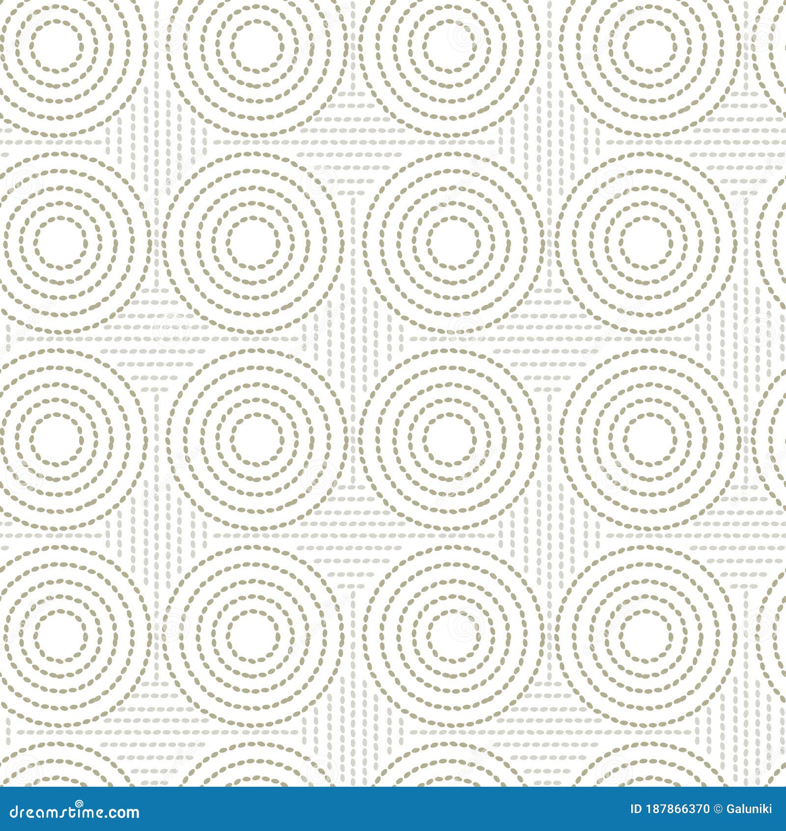 Abstract Seeds Geometric Seamless Pattern Stock Vector - Illustration ...