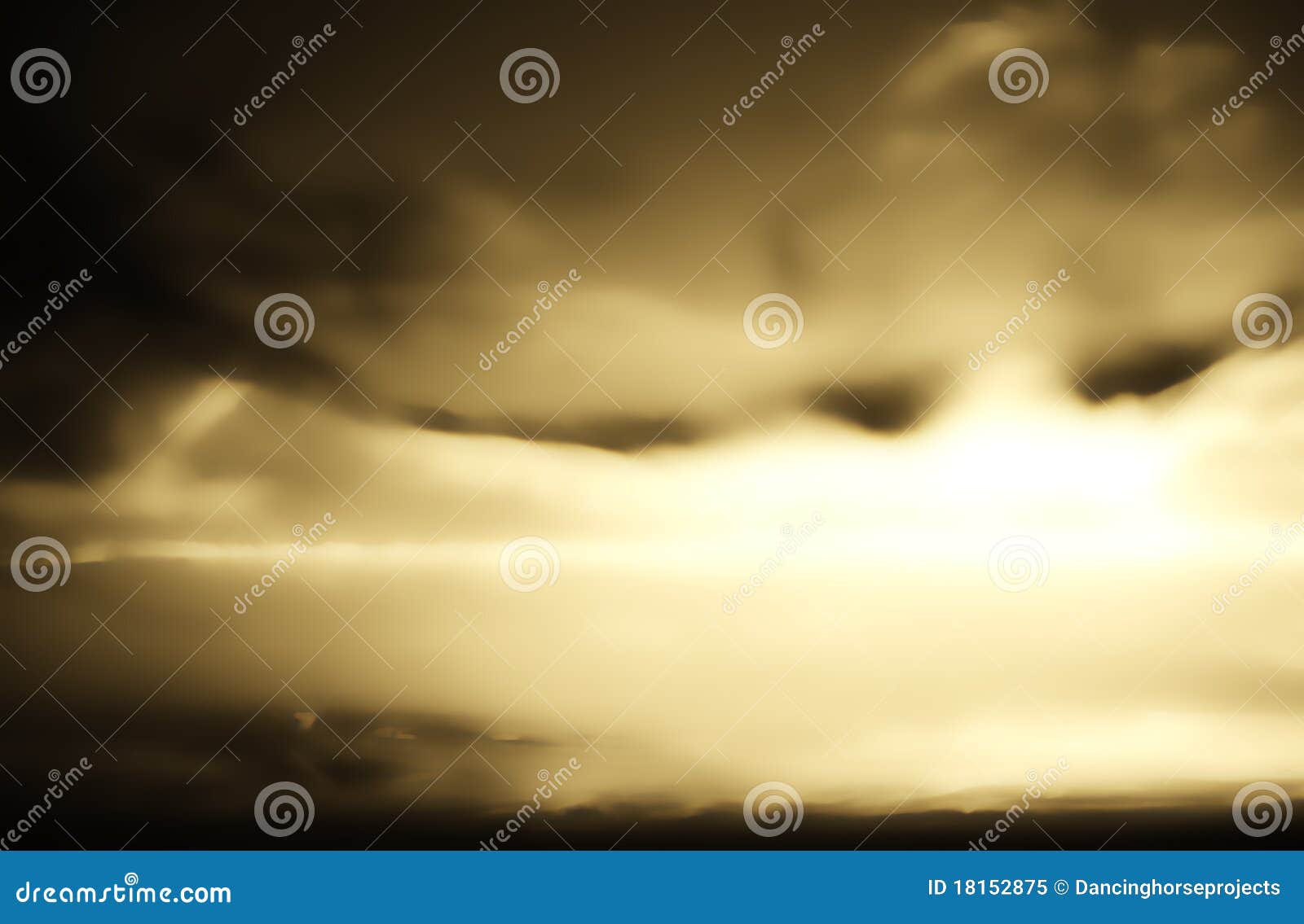 Abstract Sepia Cloud Background Stock Image - Image of horizontal ...