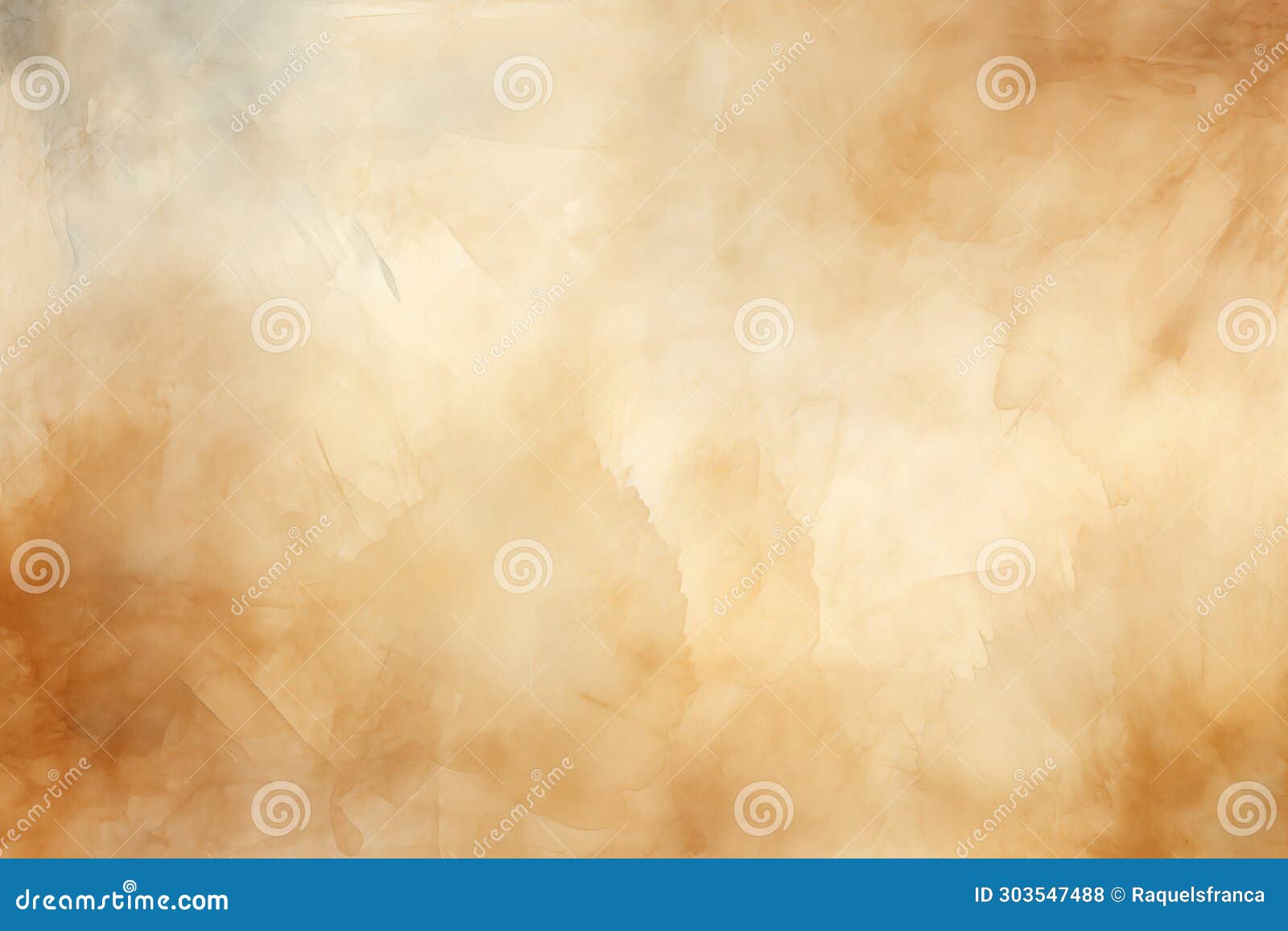 Abstract Sepia Tone Painting With Shapes And Circles Royalty-Free Stock ...