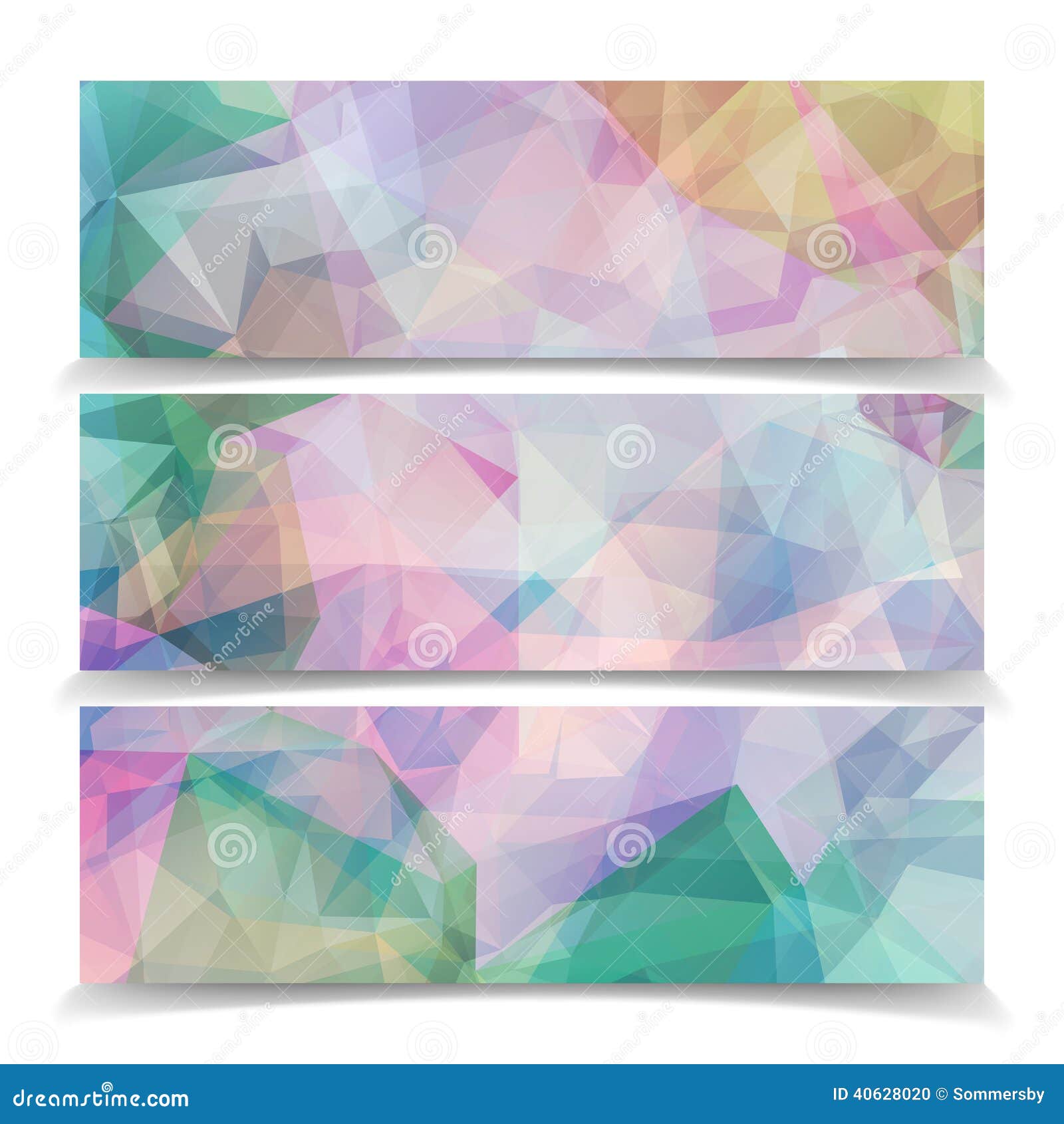 Abstract Set Banners with Modern Triangular Polygonal Pa Stock Vector ... Abstract Set Banners with Modern Triangular Polygonal Pa Stock Vector ...