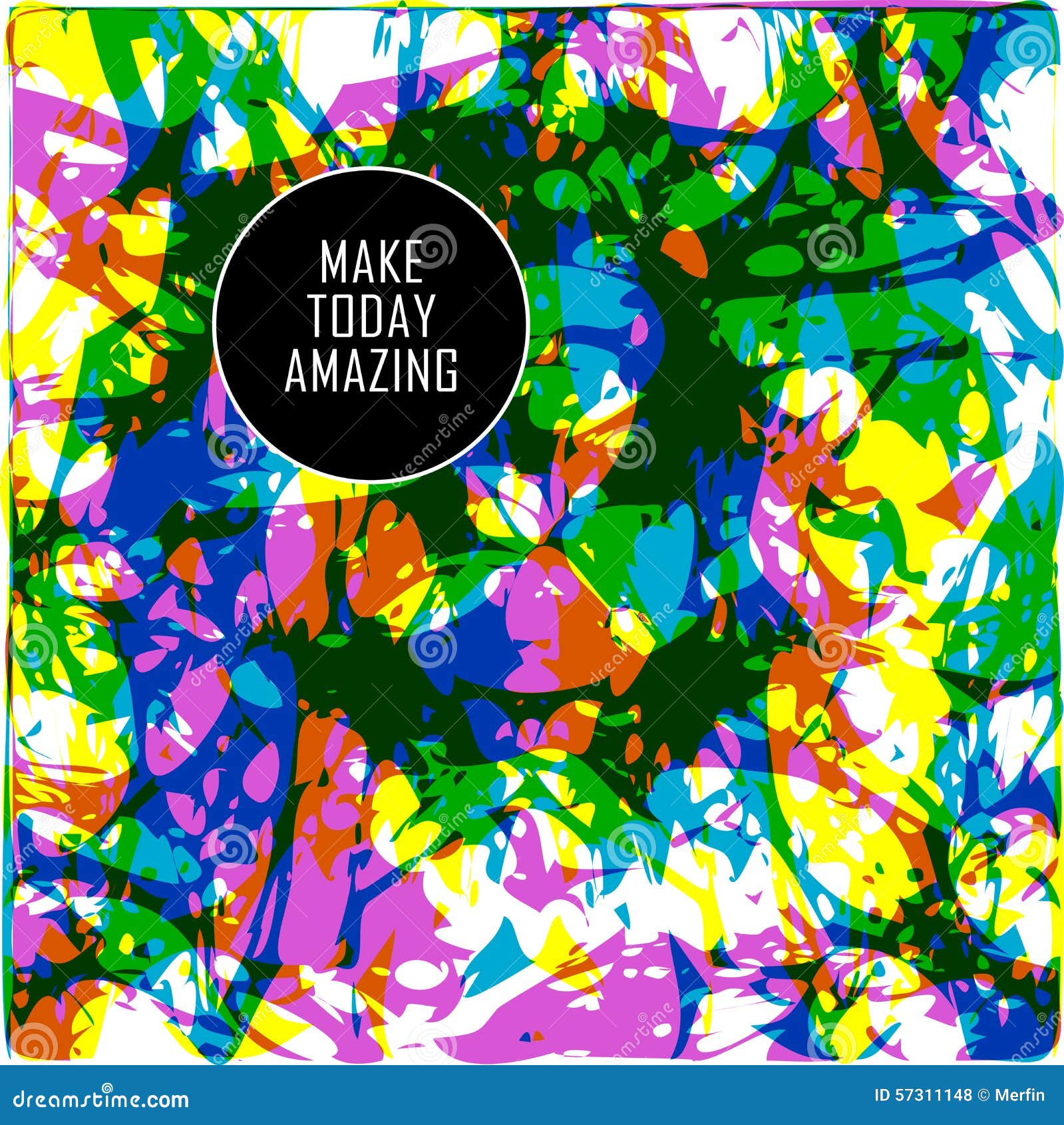 Abstract Set of Blobs, Splash, Labels Stock Vector - Illustration of ...