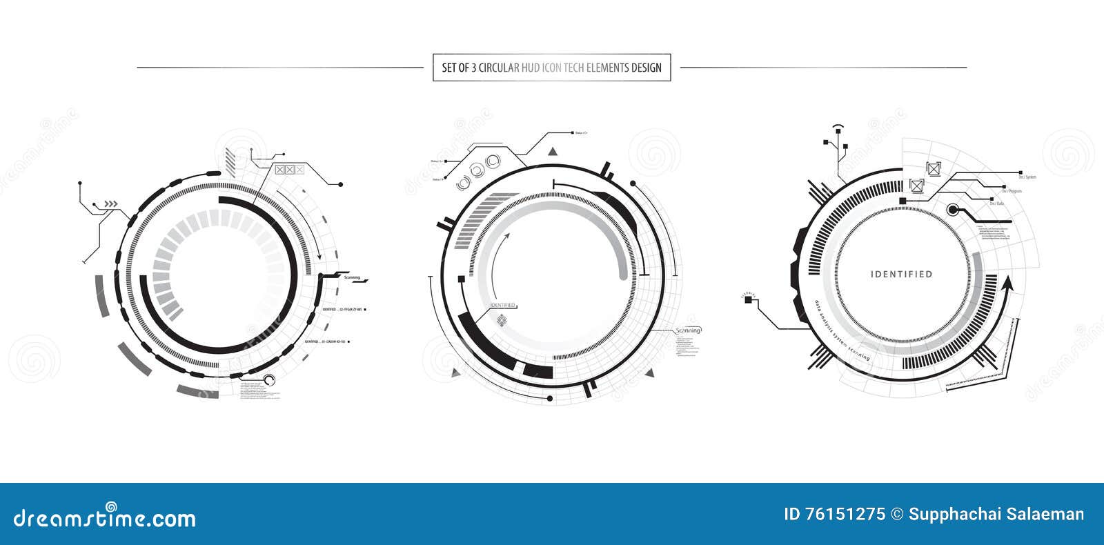 Hud Elements Icon Tech Stock Illustrations – 638 Hud Elements Icon Tech ...